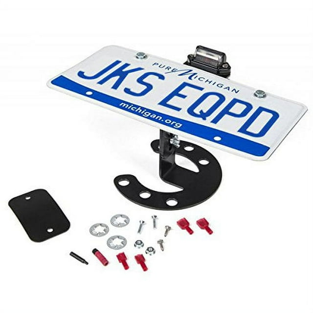 JKS 8211 Spare Tire Plate Mount Fits select: 2015-2018 JEEP WRANGLER ...