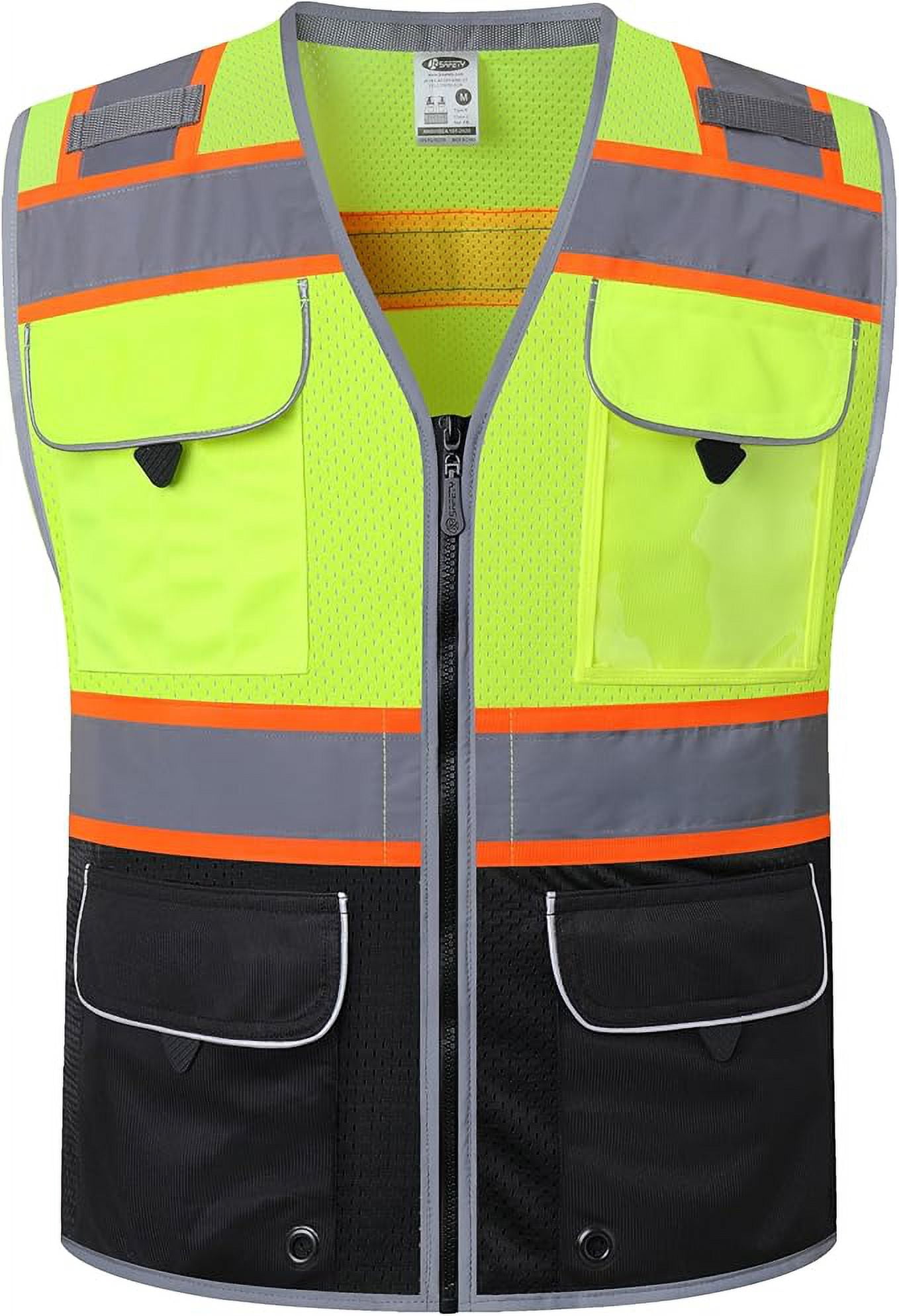 JKSafety Hi-Vis Safety Vest for Men&Women High Visibility Reflective ...