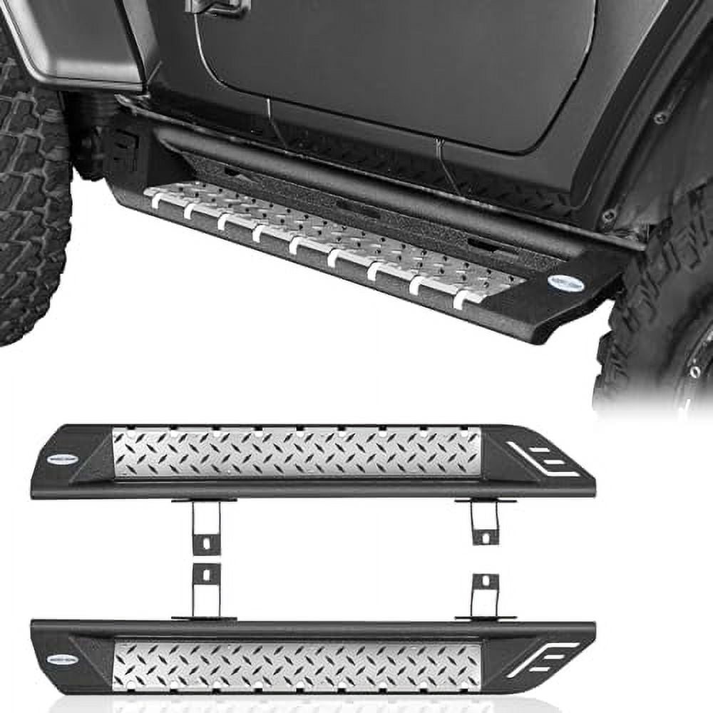 JL 2 Doors Running Boards Drop Side Step Bars for 2018-2025 Jeep ...