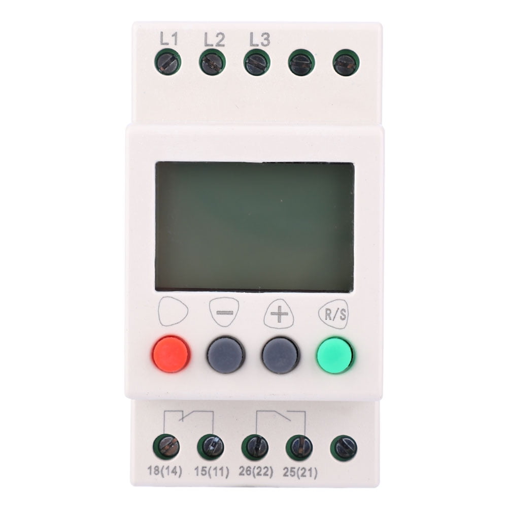 Jl 400 Over Under Voltage Phase Sequence Lcd Display Protector 3 Phase