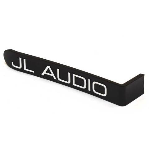 JL Audio Boat Speaker Emblem Badge 91873 | Black / White Logo - Walmart.com