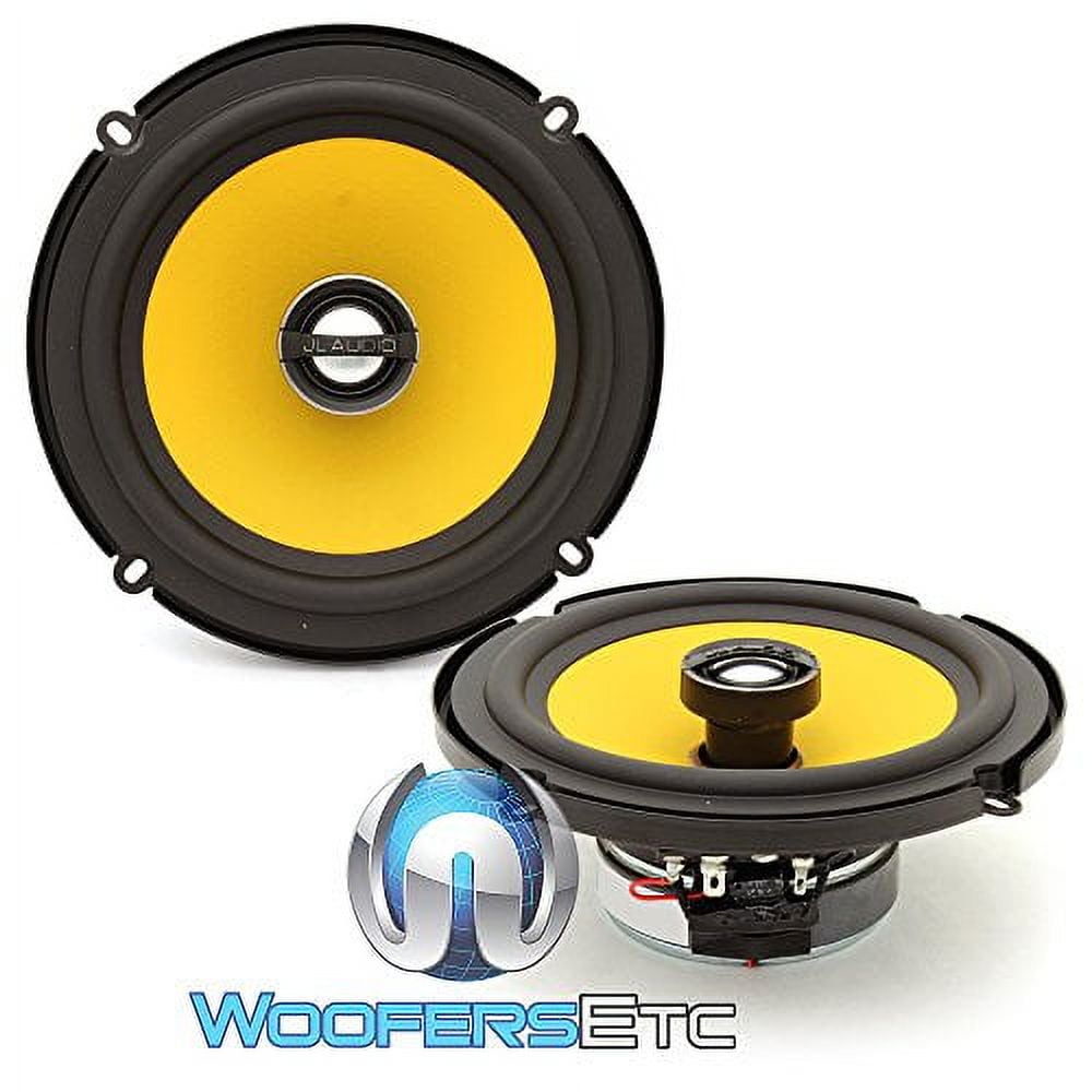 "Jl Audio C1-650X 6-1/2"" 2-Way Coaxial Car Audio Speakers, 450W Peak ...