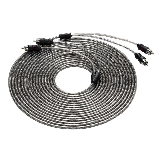 JL AUDIO® XD-CLRAIC2-25 2-CHANNEL RCA CAR STEREO INTERCONNECT CABLES 25 ...