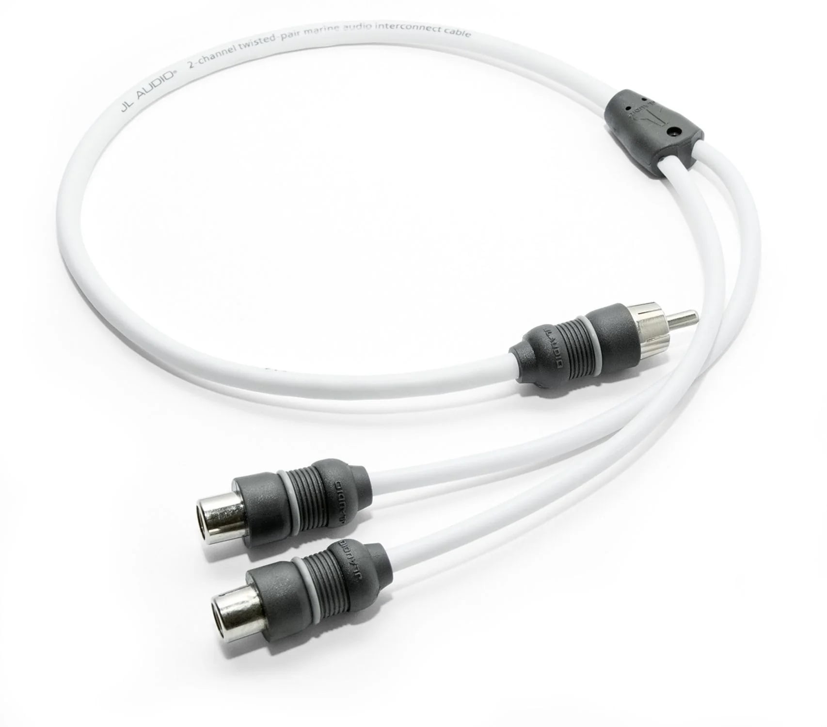 Jl Audio Marine Y-adapter 1 Male Plug, 2 Female Jacks - Walmart.com