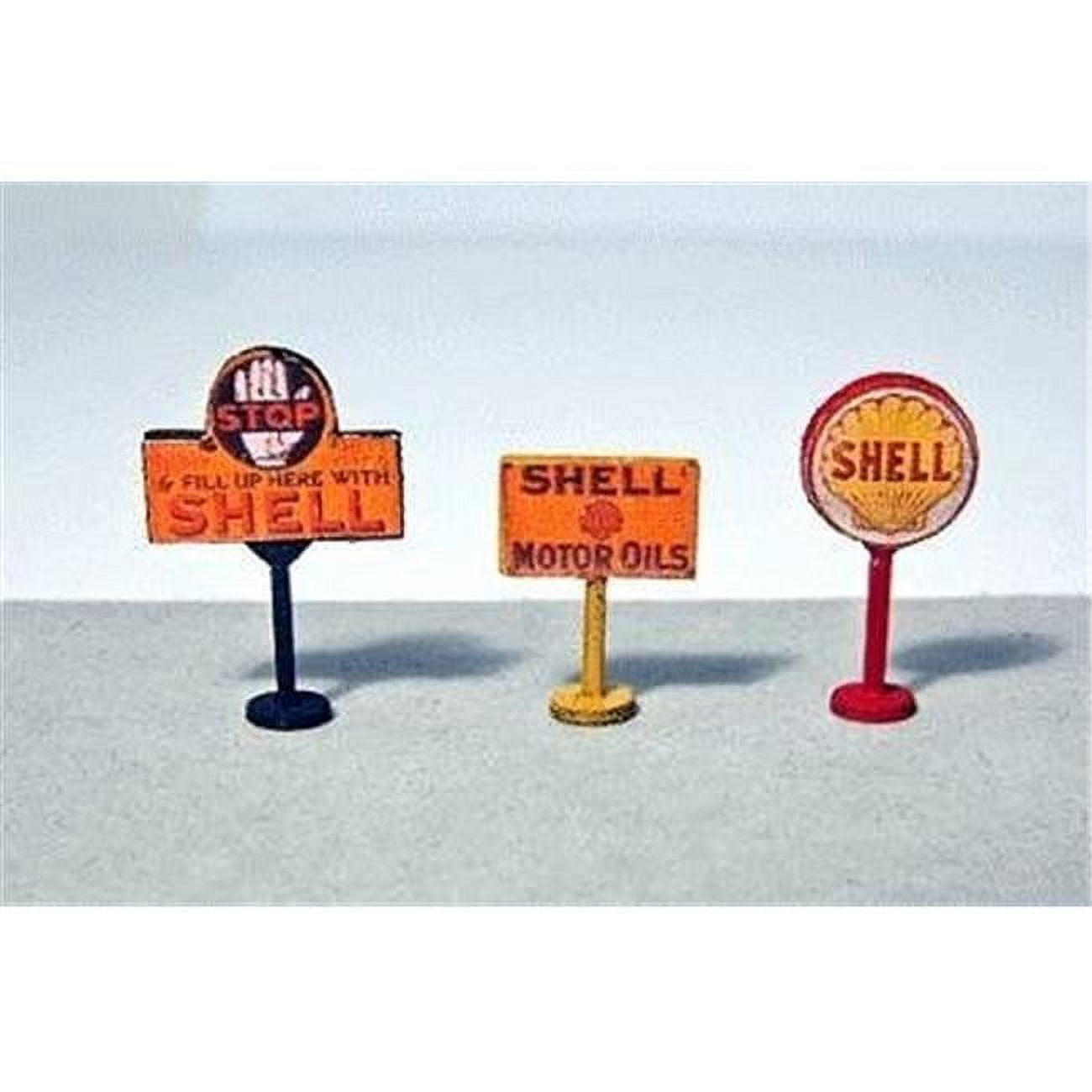 JL Innovative Design JLI464 Gas Station Curb Signs, Shell - Walmart.com