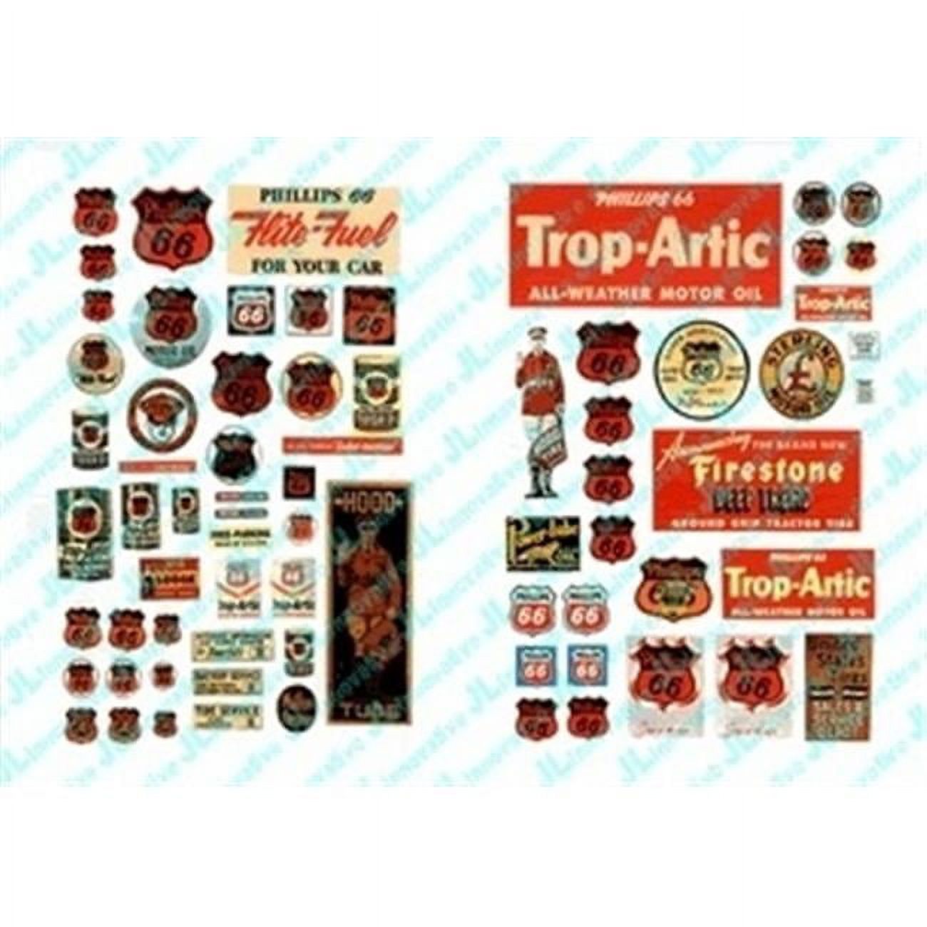 JL Innovative Design JLI487 1930-1950 Phillips Vintage Gas Station ...