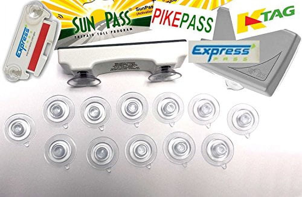 JL Safety SunPass & PikePass & K-Tag & Express Pass Replacement Suction ...