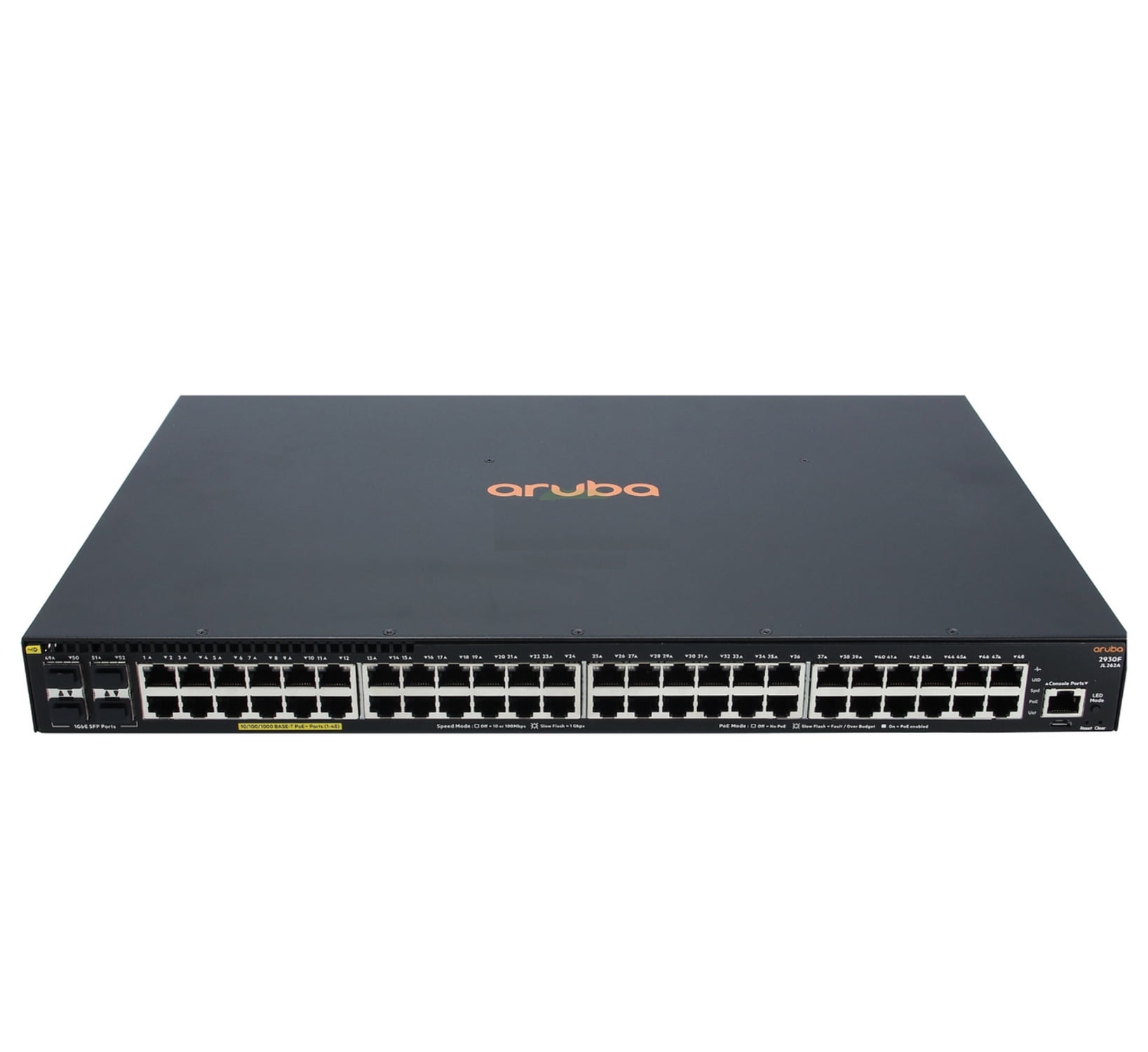 JL262A HP Aruba 2930F Network Switch 48Gb POE - Walmart.com