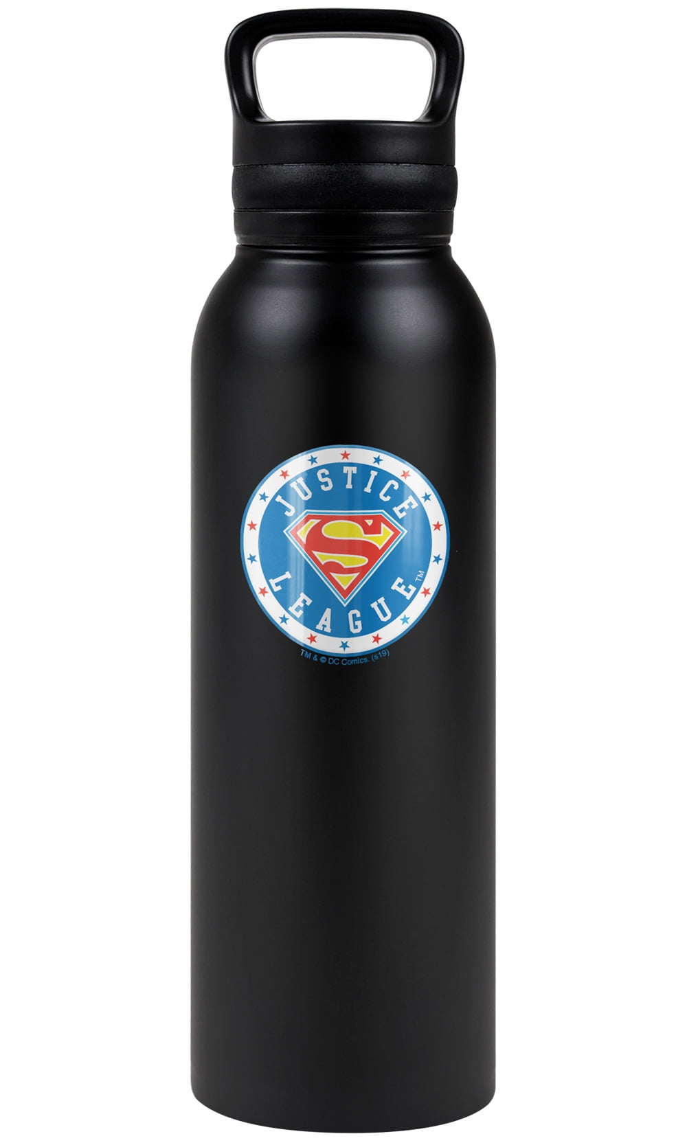 JLA - Superman Official Athletic Superman Justice League Logo 24 oz ...
