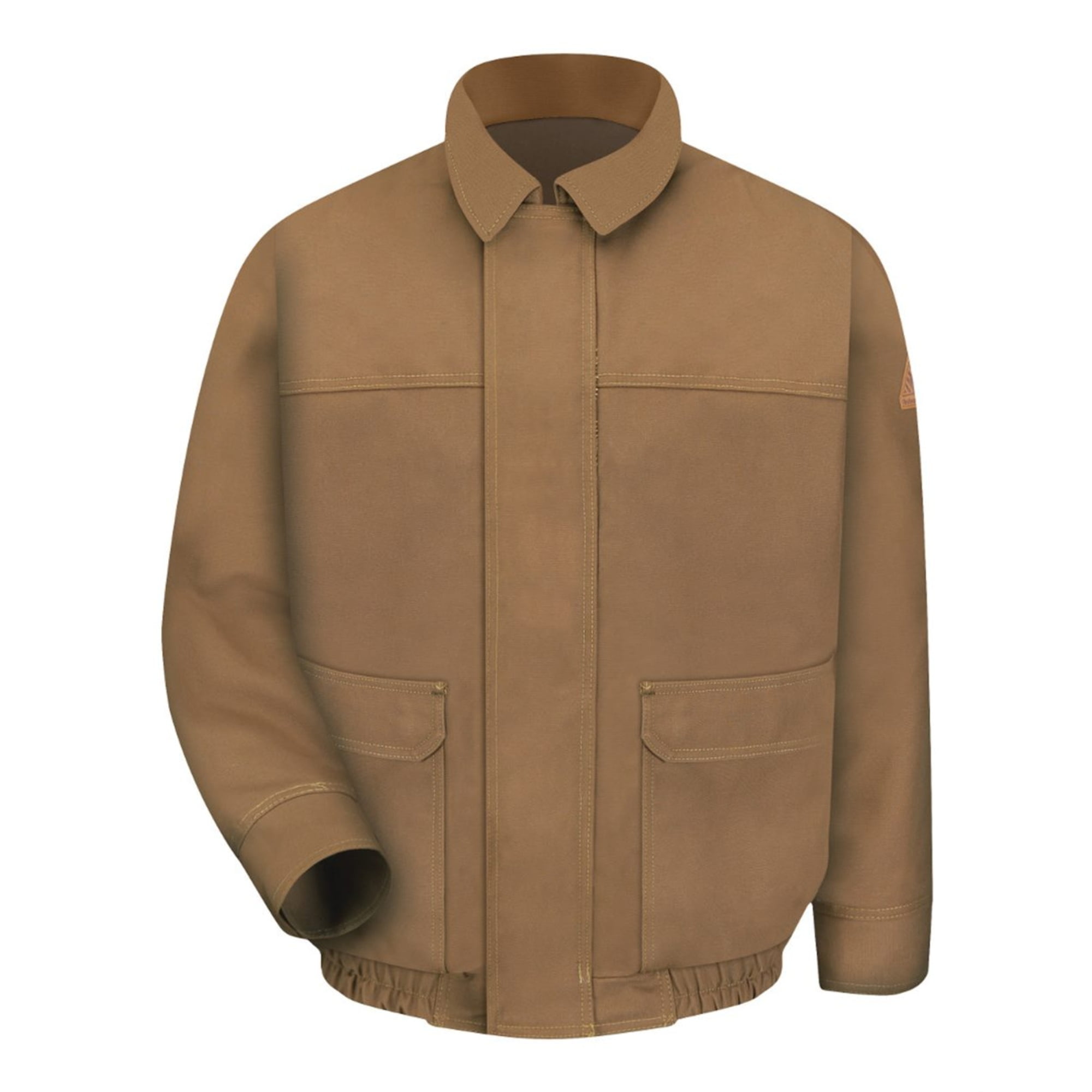 JLB8 Excel FR ComforTouch Brown Duck Lined Bomber Jacket - Walmart.com