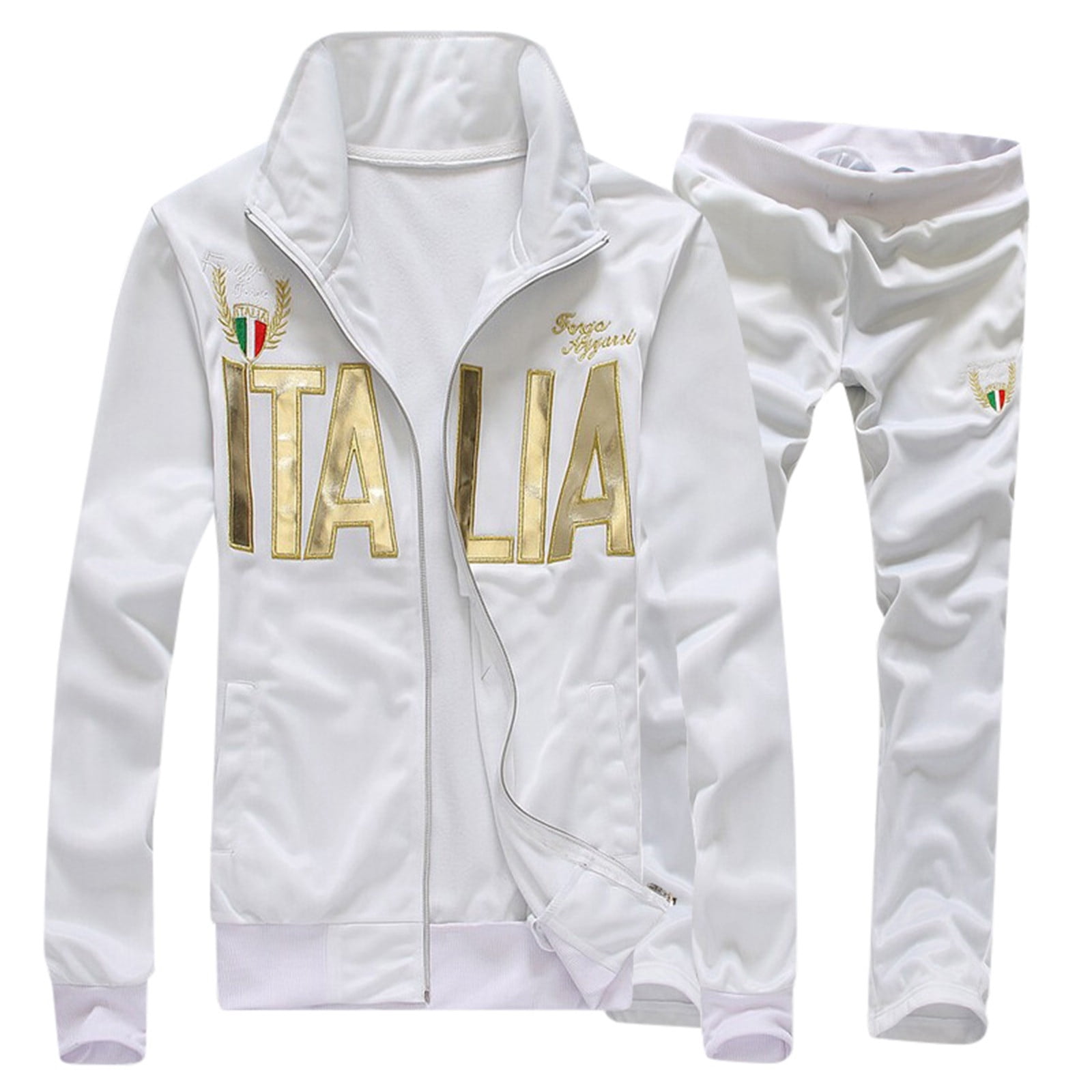 JLFKNG 2024 New National Wind Robe Gold Printing Men's Long Sleeve Suit ...