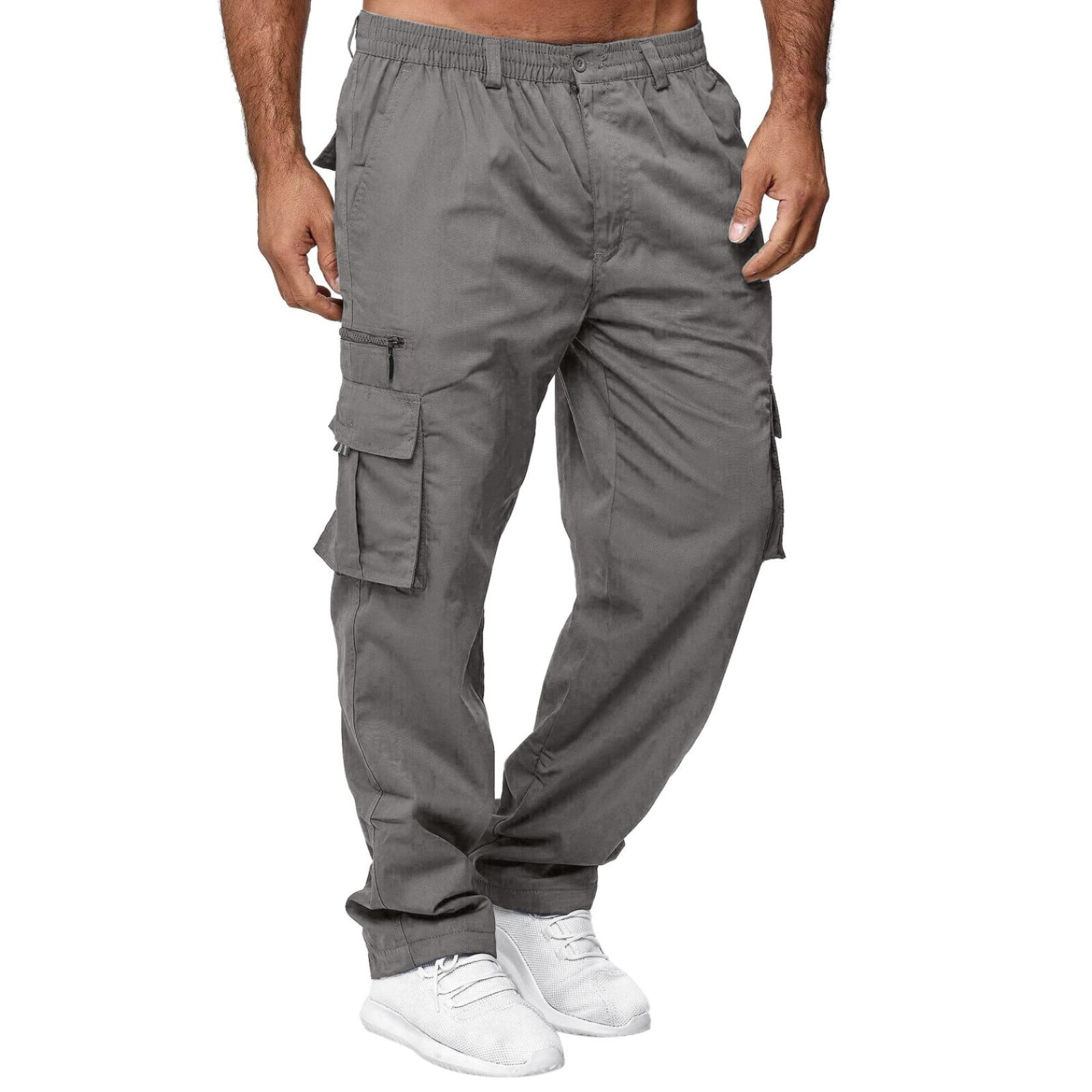 JLFKNG Cargo Pants For Men Quickly Dry Cargo Pants With Pockets Stretch ...