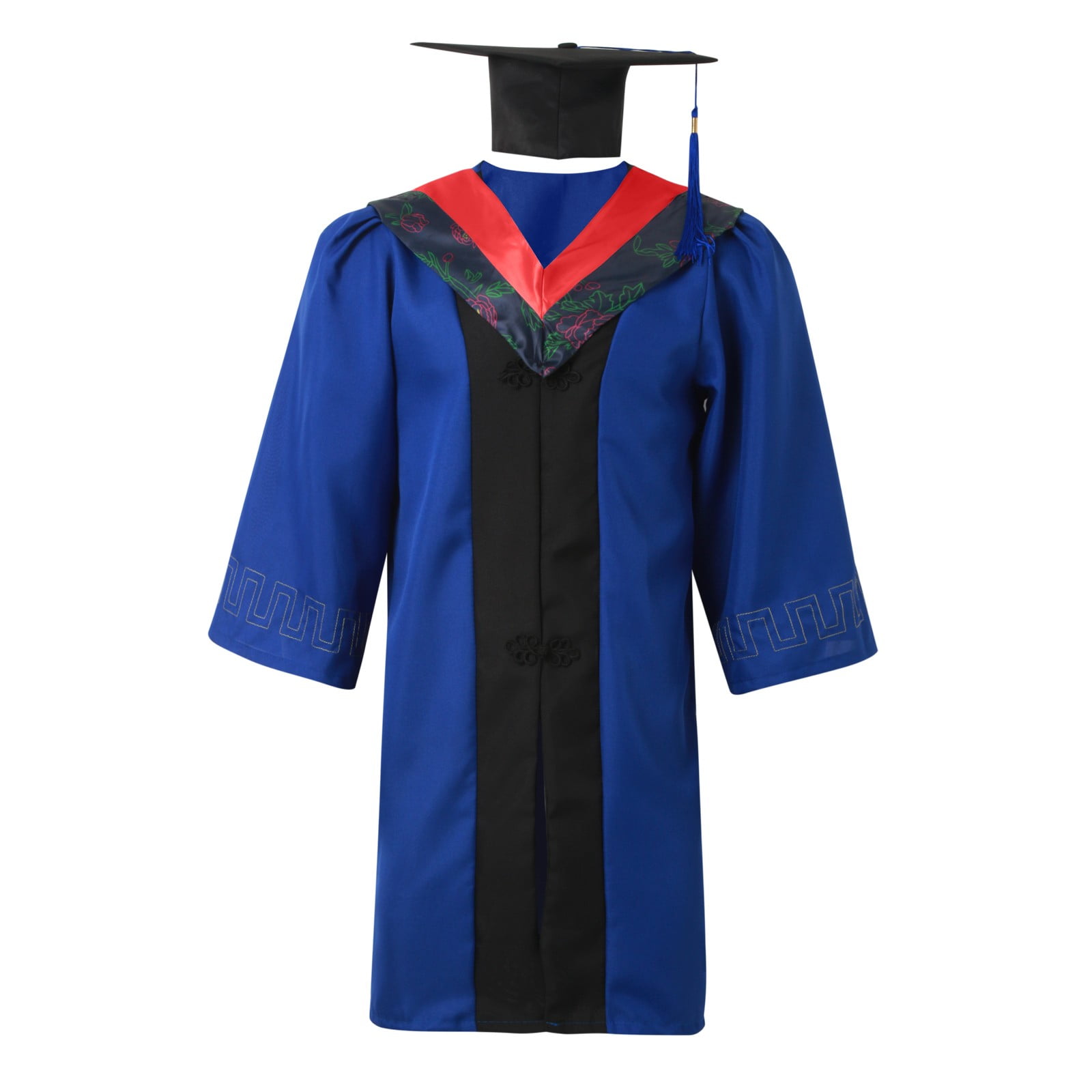 JLFKNG Graduation Master Cap And Gown With 2024 Year Master Unisex For ...