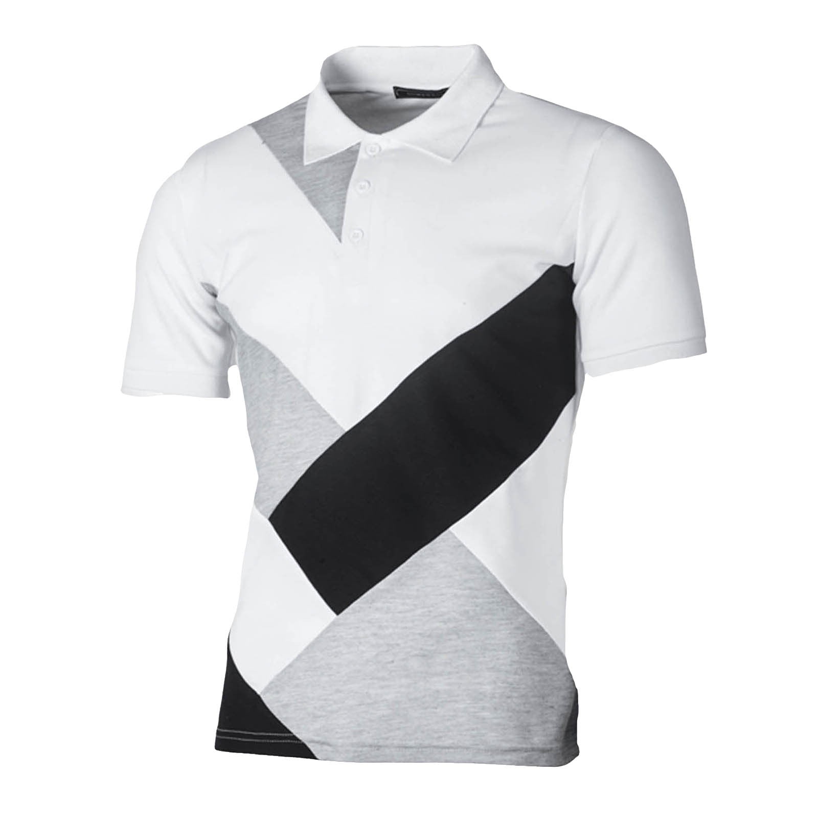 JLFKNG Summer Polo Shirts For Men Casual Short Sleeve Shirts For Men ...