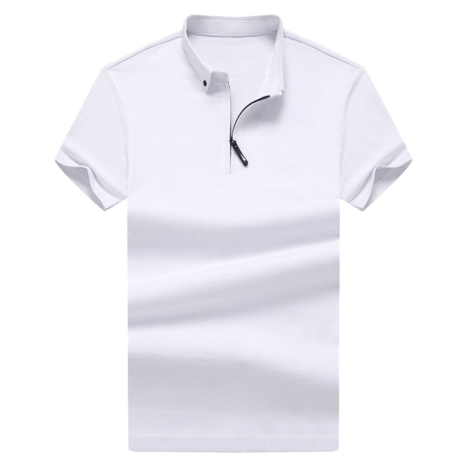 JLFKNG Summer Polo Shirts For Men Short Sleeve Shirt For Men Simple ...