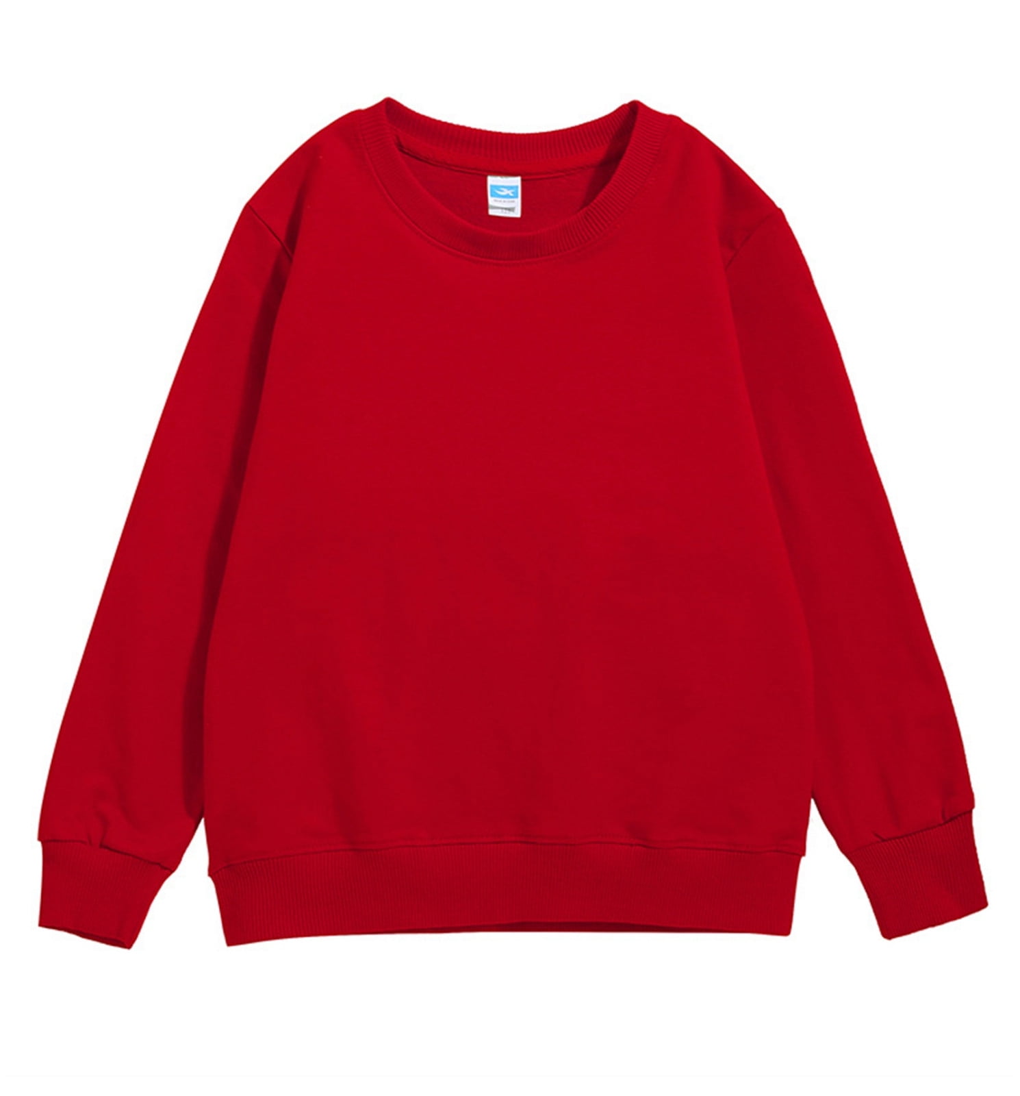 JLFKNG Toddler Kids Boys Sweatshirts Simple Solid Color Basic Hoodie ...