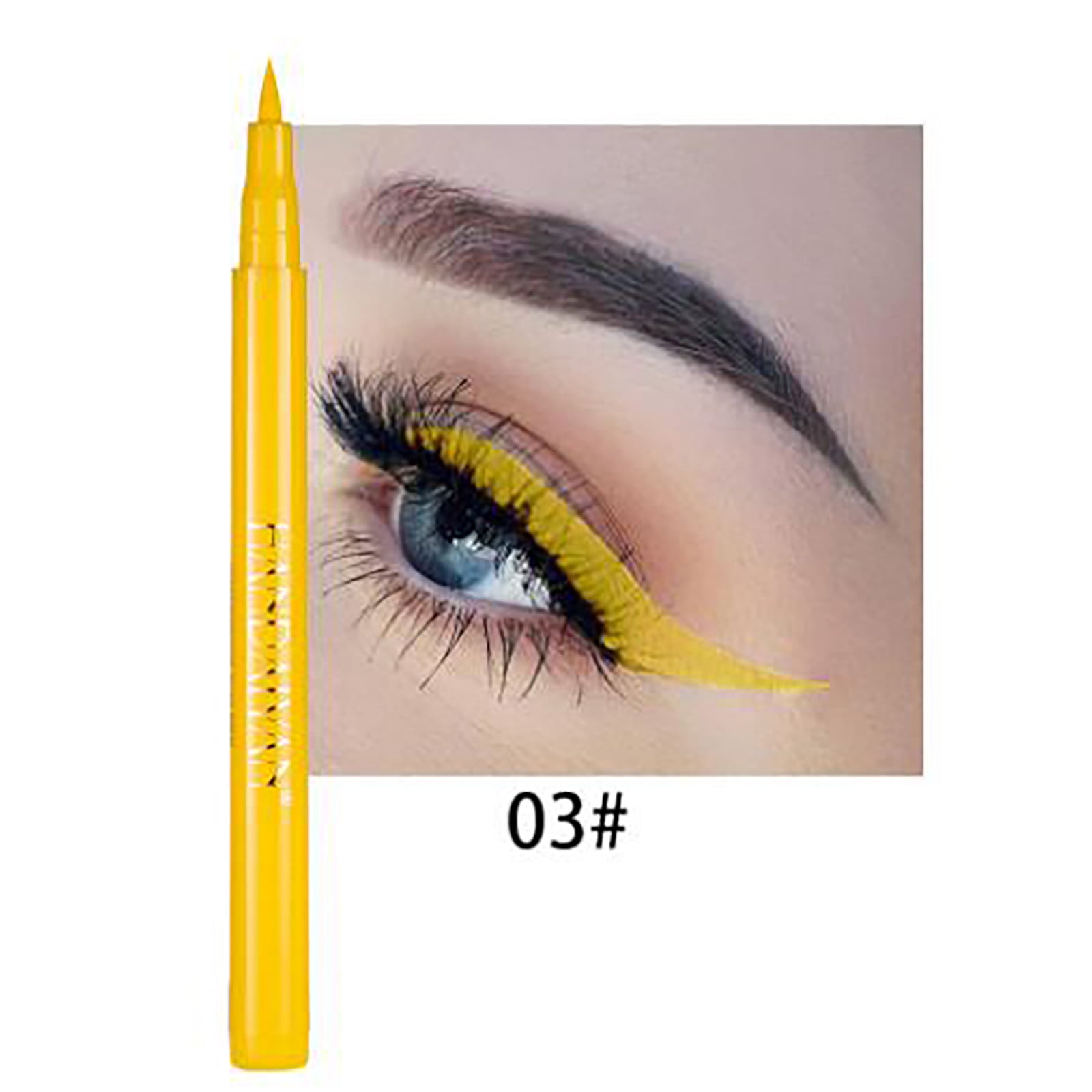 JLFNYA Colorstay Eyeliner Clearance,Painted Eye Liner Matte Eyeliner Is ...