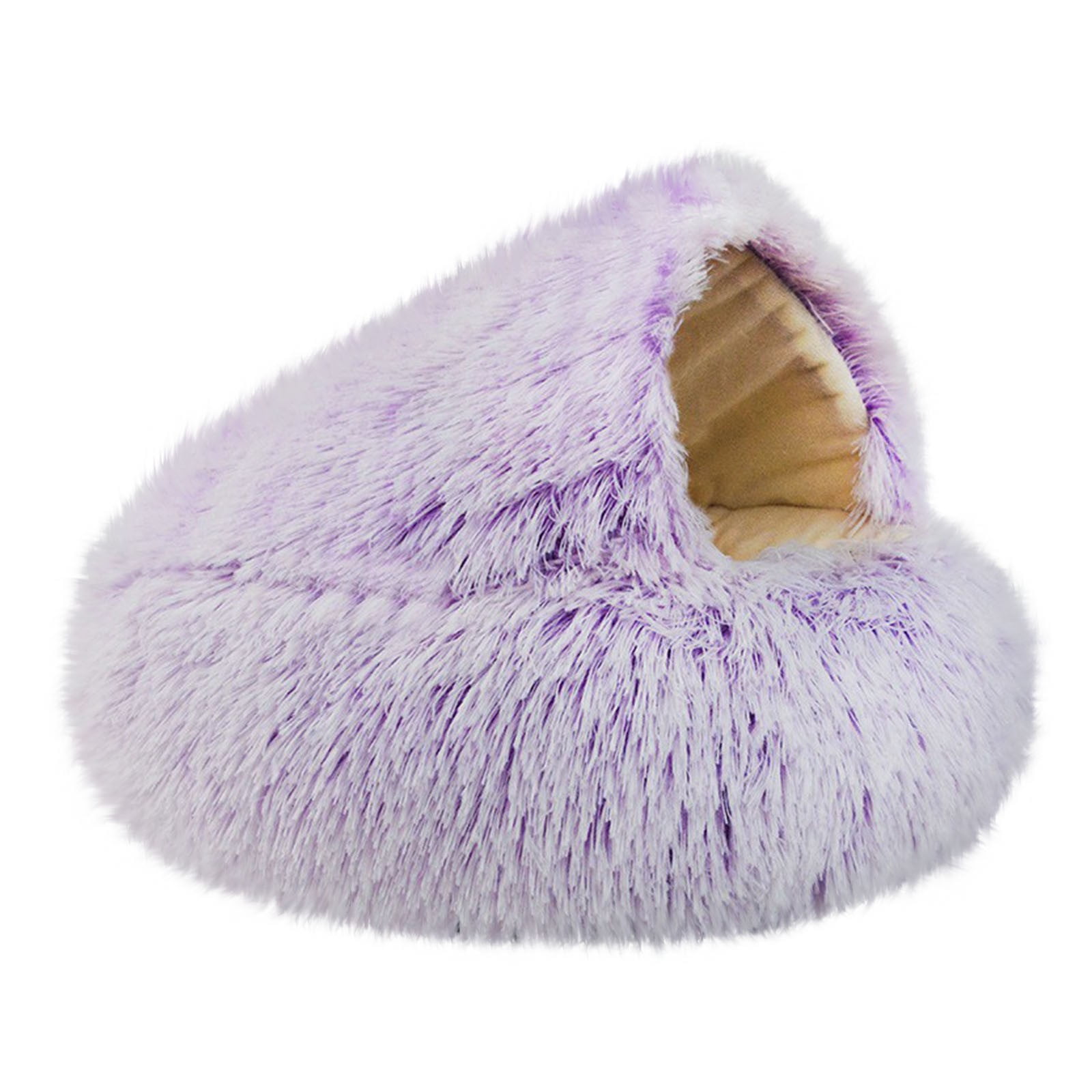 JLFNYA Comfortable Plush Kennel Dogs Pet Litter Deep Sleep PV Litter ...