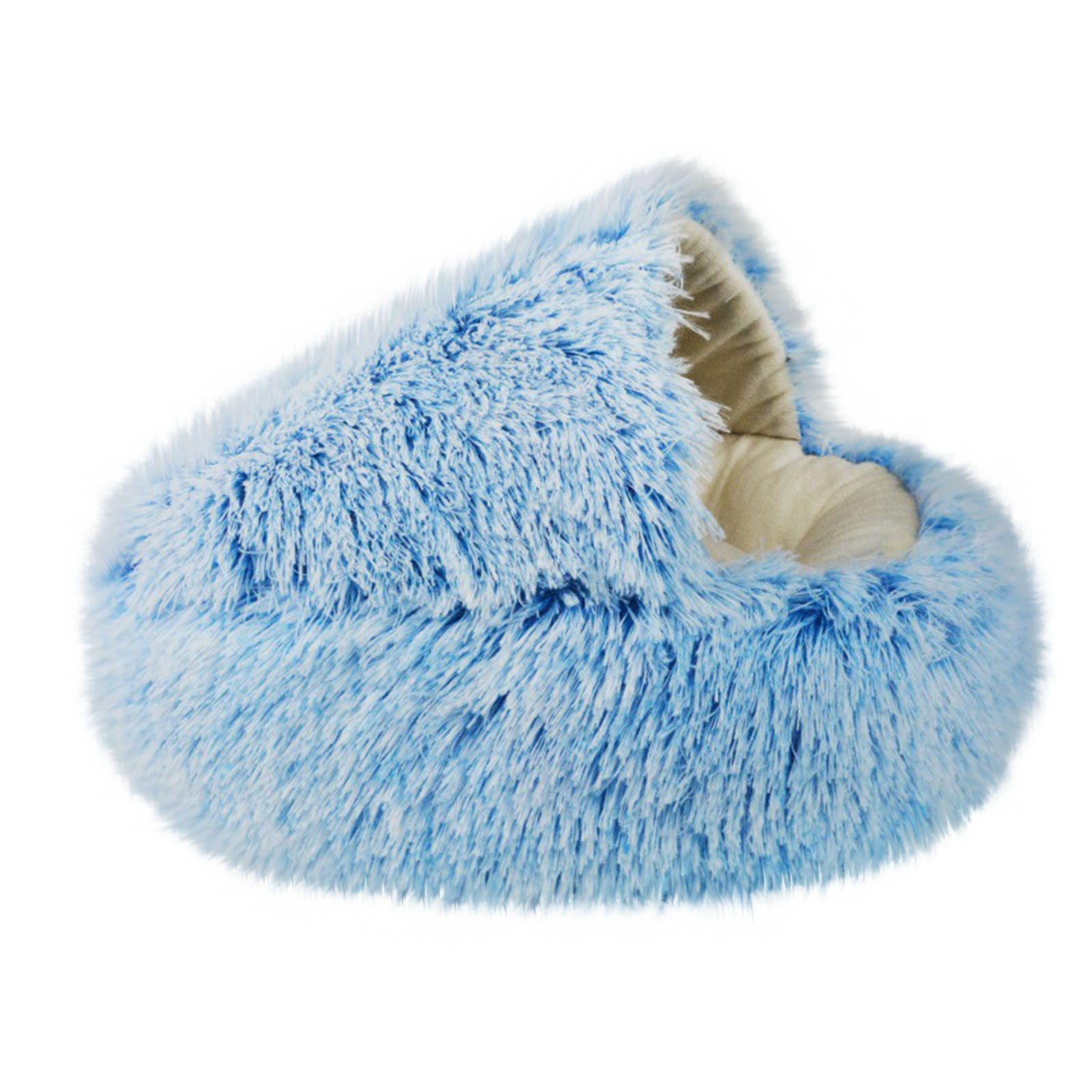 JLFNYA Comfortable Plush Kennel Dogs Pet Litter Deep Sleep PV Litter ...