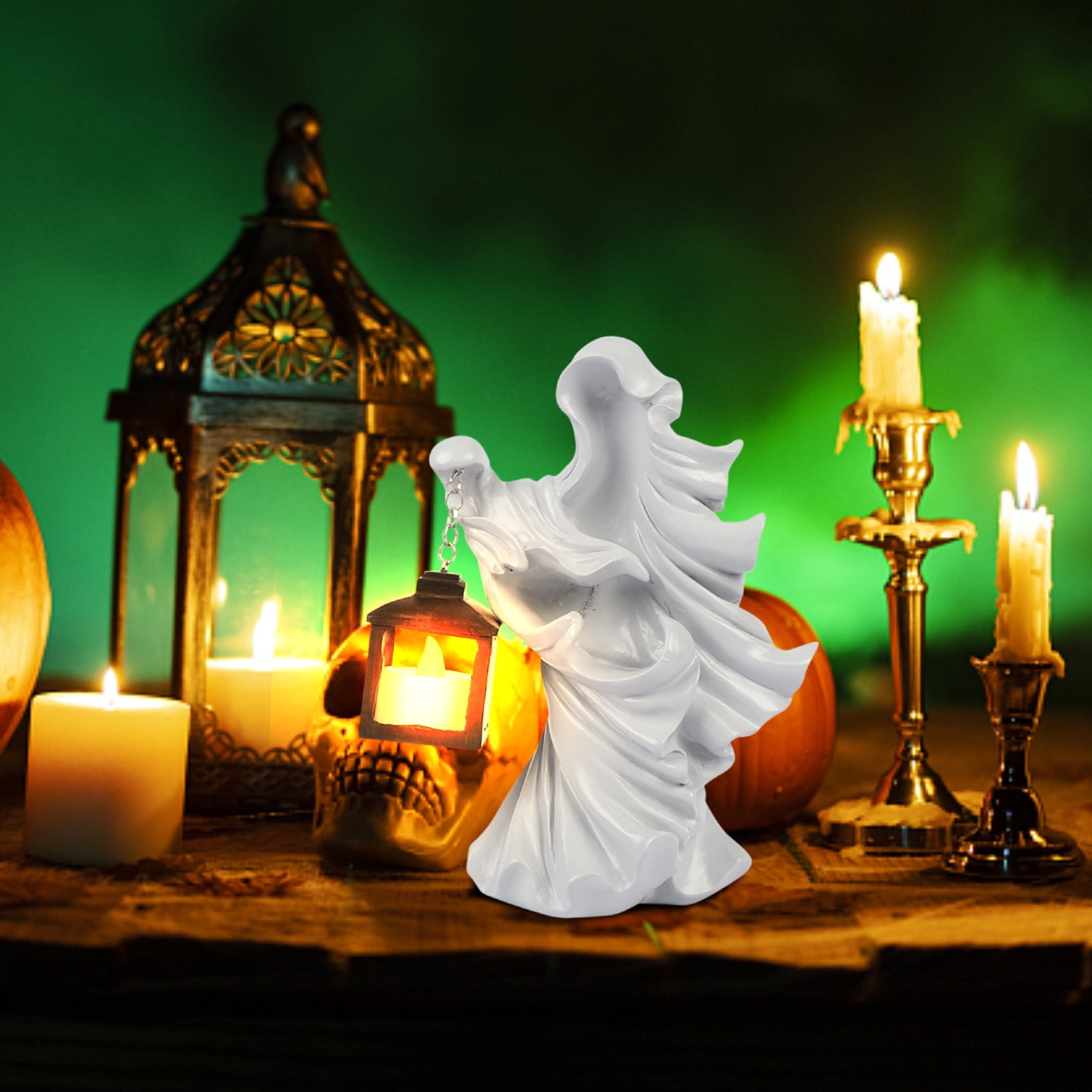 JLFNYA Halloween,Halloween Decorations,Hell Messenger With Lantern ...