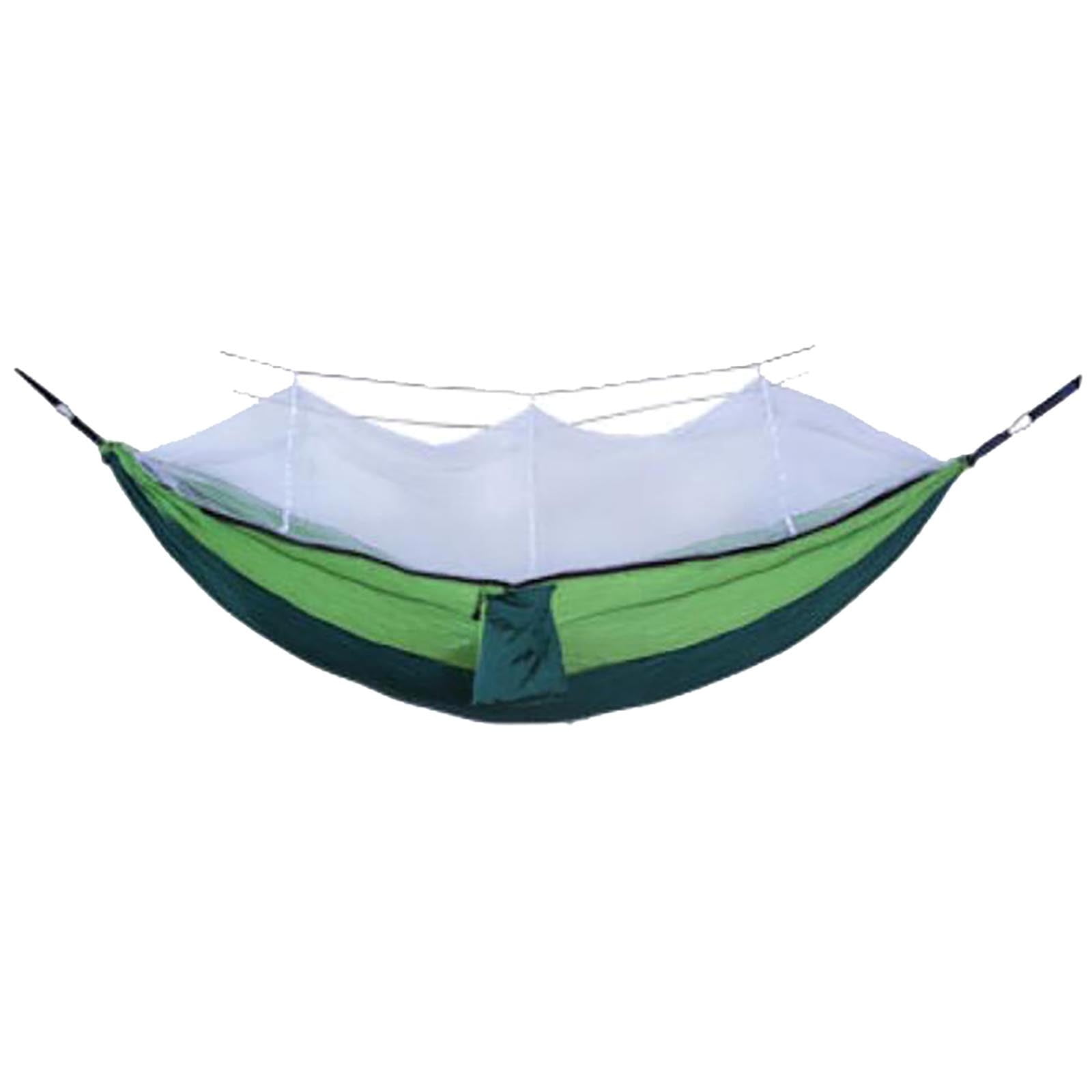 JLFNYA Mosquito Zapper,Double Parachute Cloth Mosquito Proof Ha Mmock ...