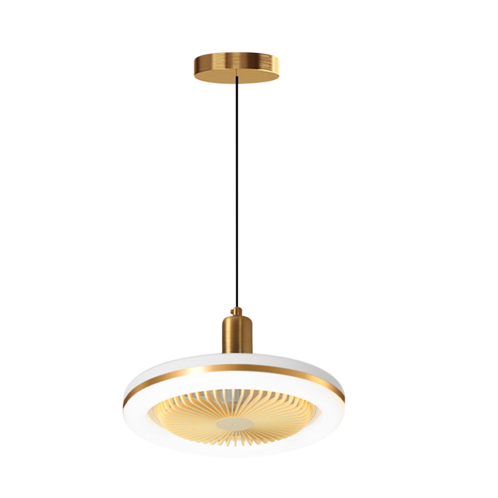 JLFNYA Portable FanModern Sketchy And Luxury Round Dining Table Dining ...