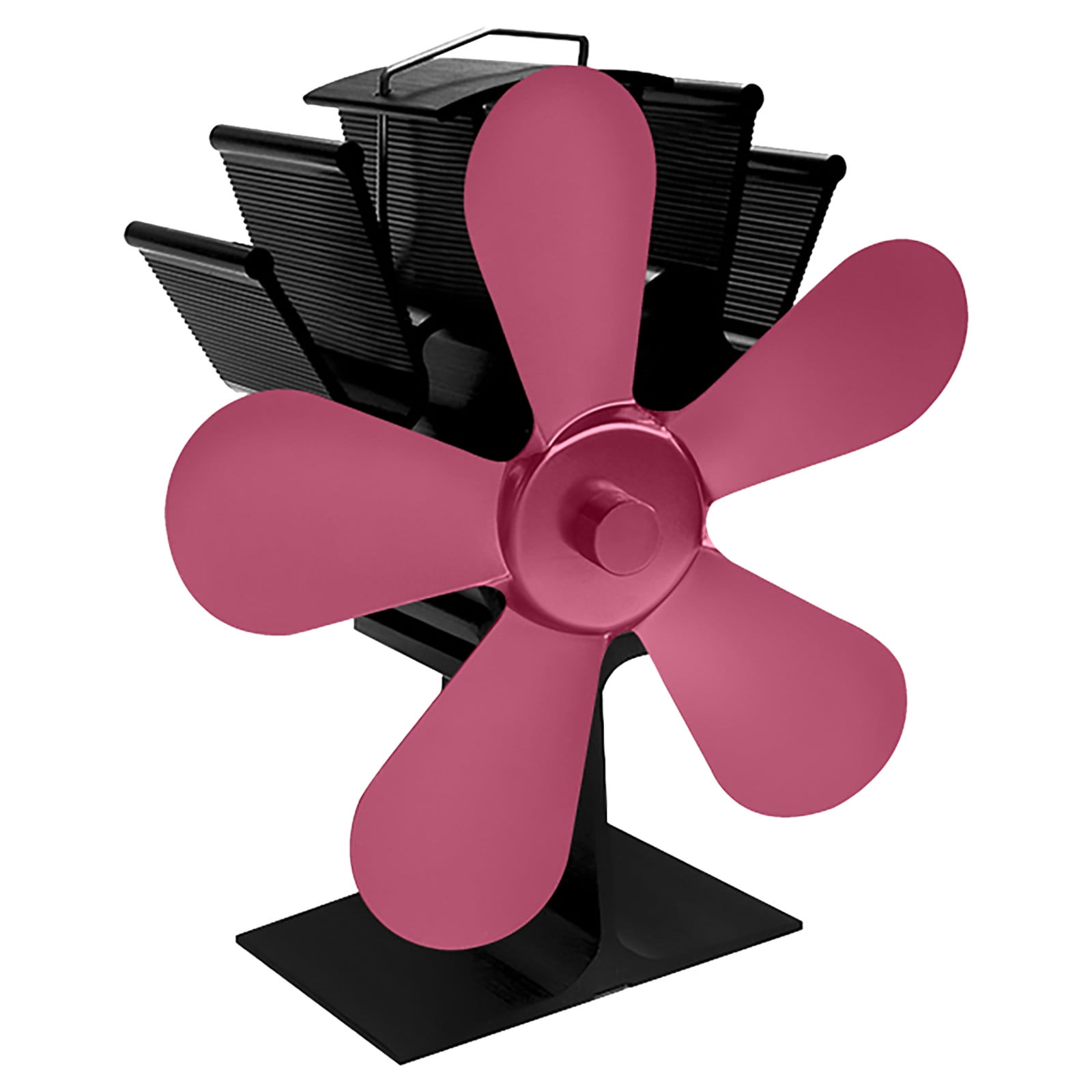 JLFNYA Portable Fan,Stove Fan Wood Stove Fan Fireplace Fan Heat-powered ...