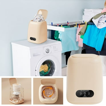 10L Portable Folding Washer, Deep Clean for Underwear & Baby Clothes ...