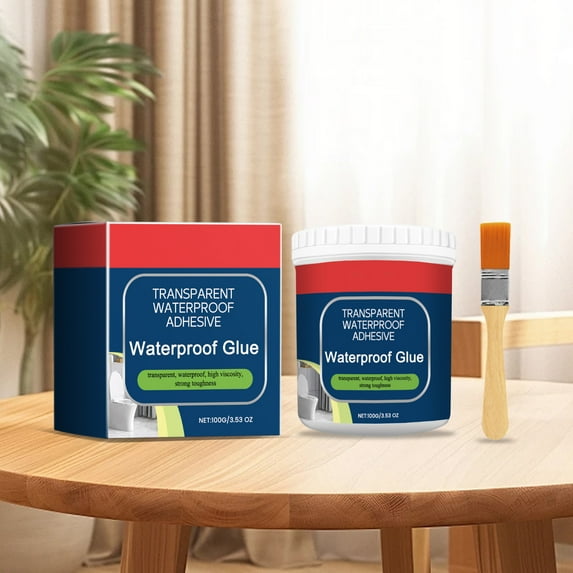 JLFNYA Transparent Waterproof Glue, Bathroom Caulk, Waterproof Caulk ...