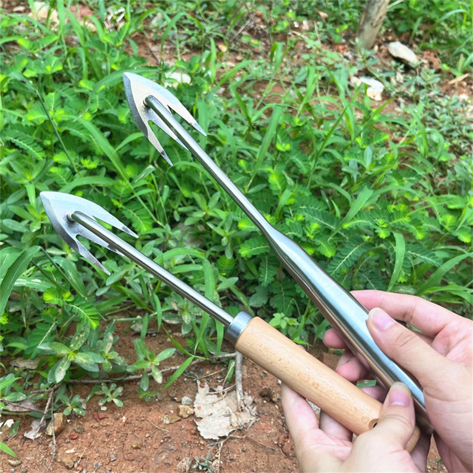 JLFNYA Weed Puller Tool,Hand Weeder Tool,Garden Weeding Tools with ...