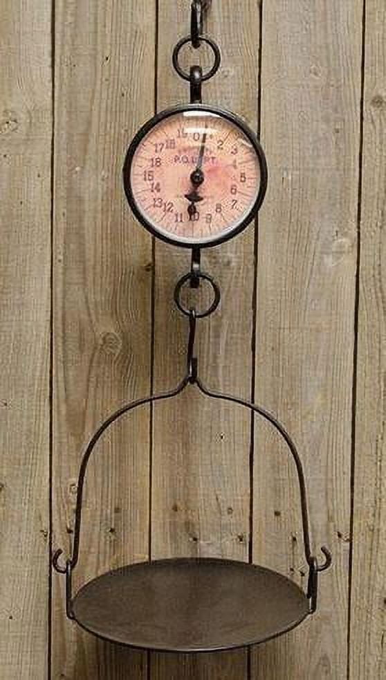 JLK Black Weighing Primitive Scale - 22.5H - Walmart.com