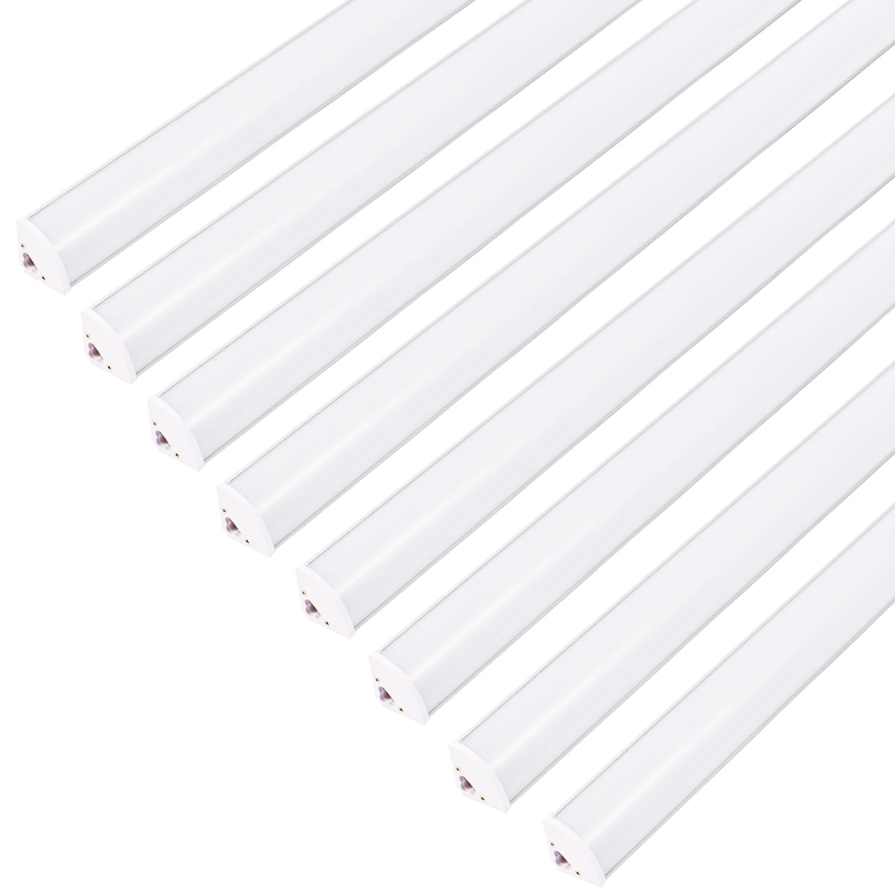 JLLED 8 Pack LED Cabinet Lighting 40W V-Shaped Corner Strip Lights 4FT ...