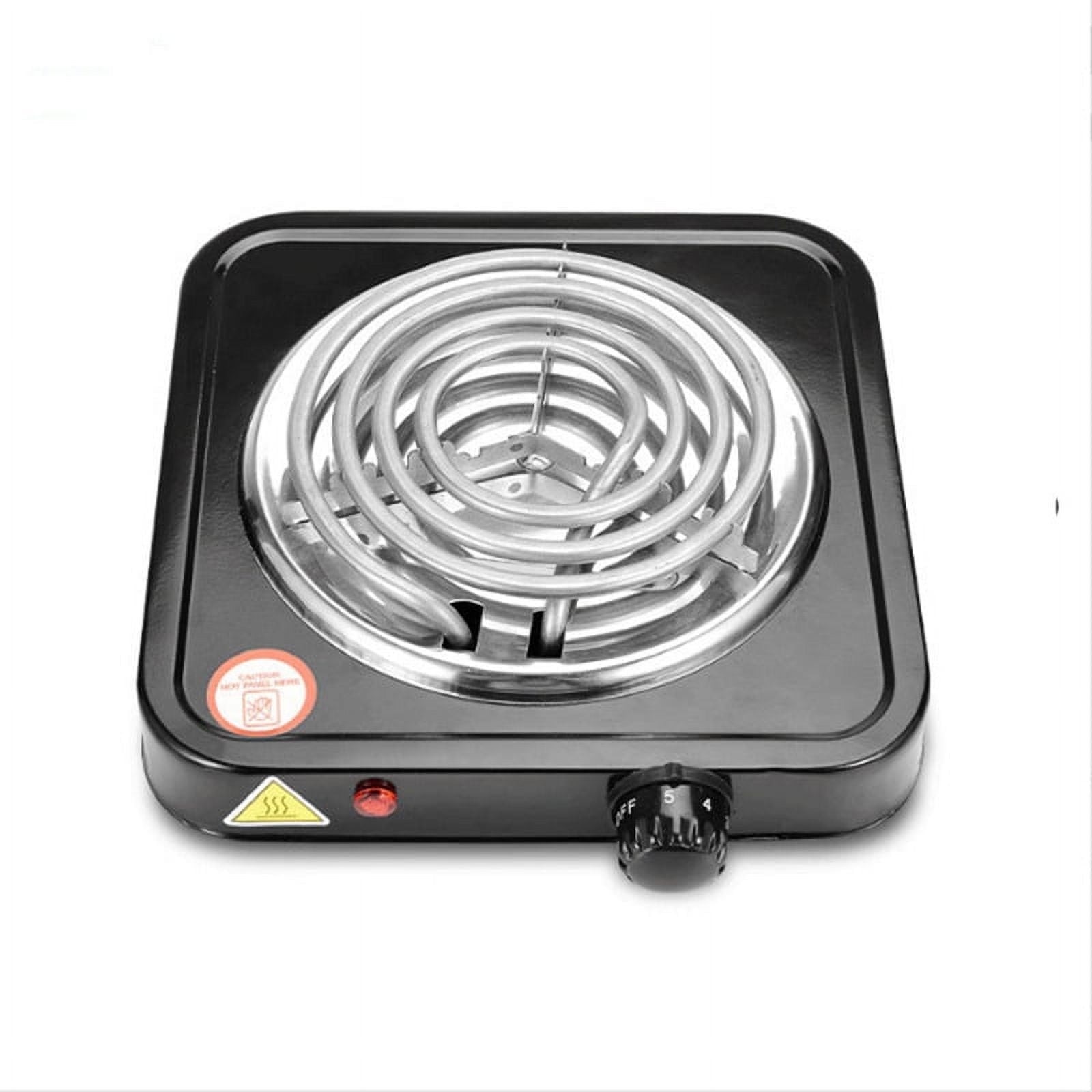 JLLOM 1 Burner Electric Portable Camping Stove, Single Burner,1000W ...