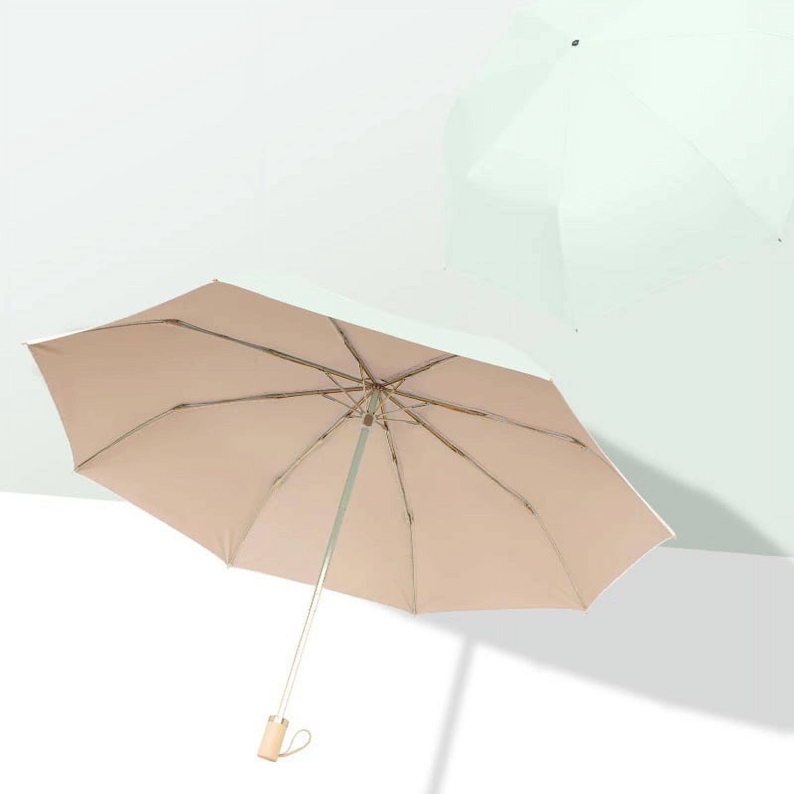 JLMMEN Colored Rubber Sun Umbrella For Women, Sun Protection And UV ...