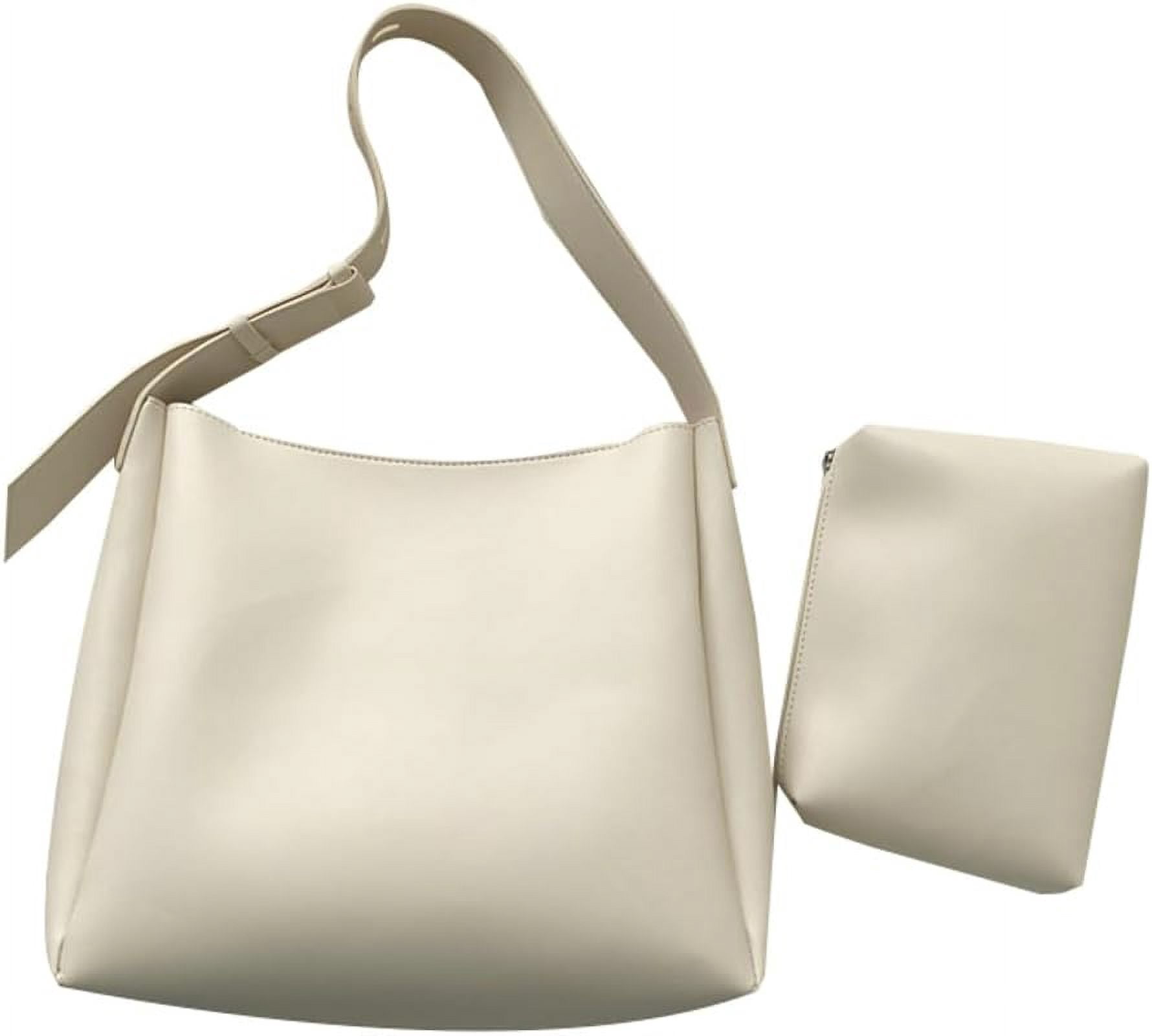 JLMMEN Hobo Bag Purse Set for Women Vegan Leather Shoulder Bag Casual ...