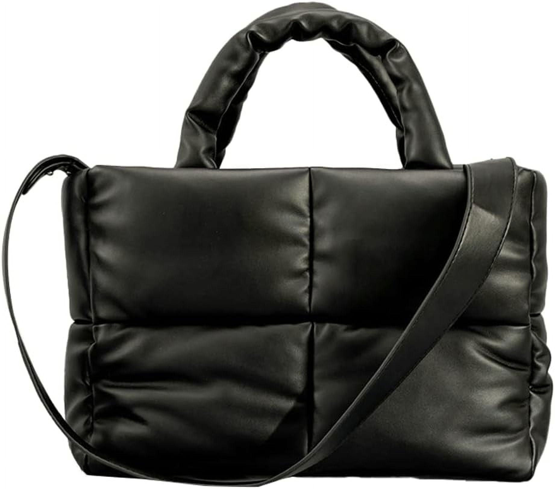 JLMMEN Hobo Bags for Women Soft Puffer Down Padding Shoulder Bags Top ...