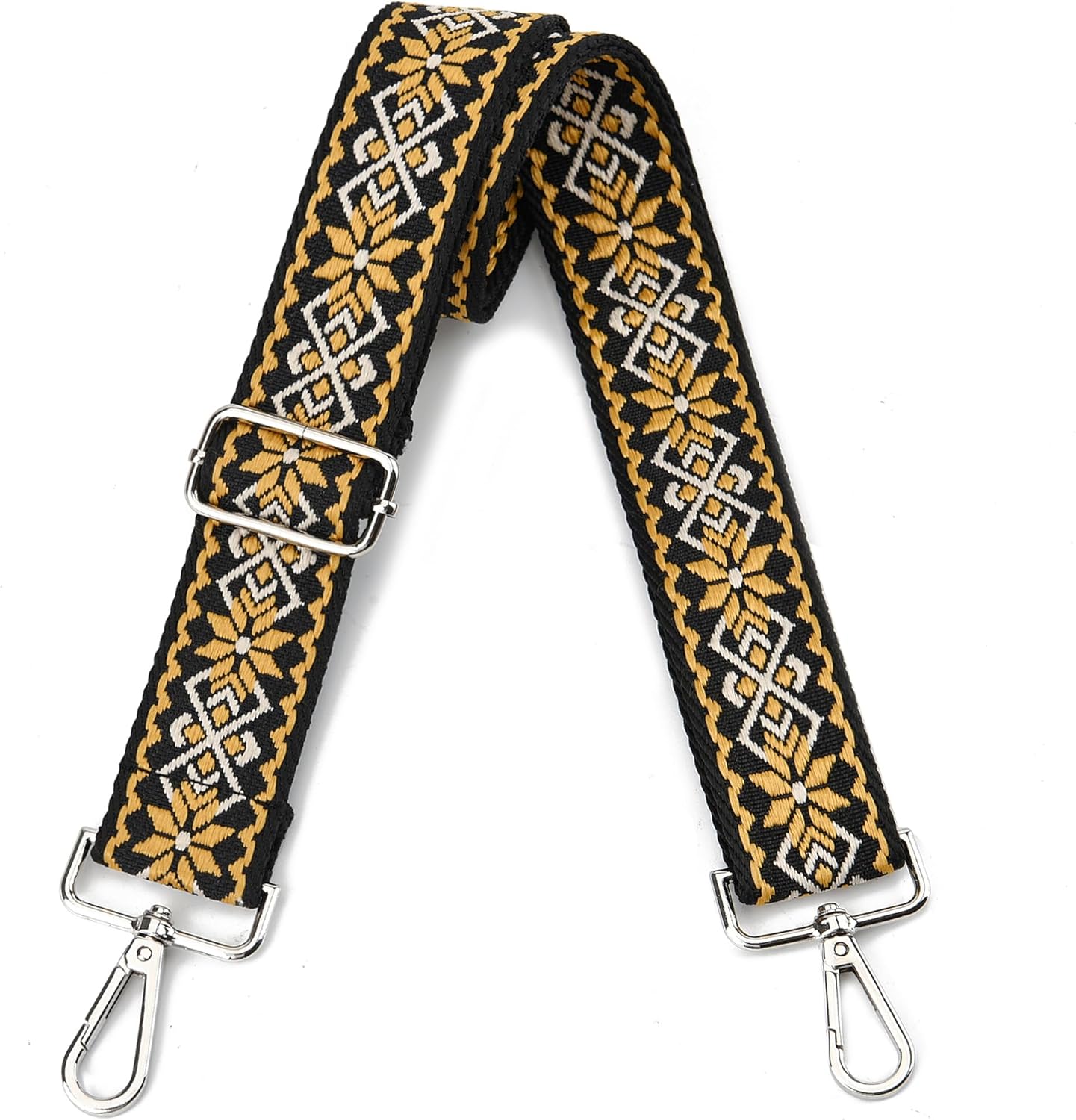 JLMMEN Purse Strap Silver Hardware Wide Bag Straps Replacement ...