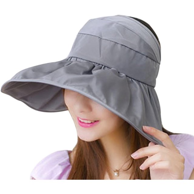 JLMMEN Summer Floppy Big Brim Lace Beach Cap UPF 50+ Waterproof Fishing ...