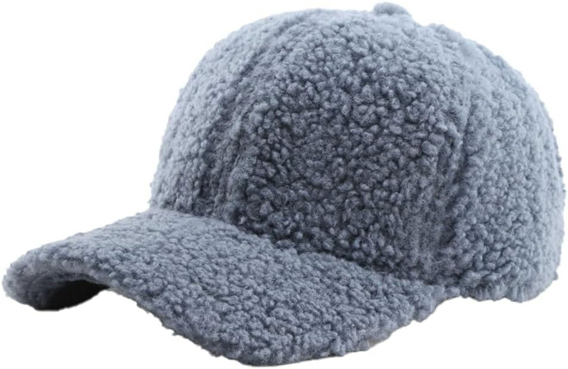 JLMMEN Winter Baseball Cap for Women Warm Lamb Wool Baseball Caps Women ...