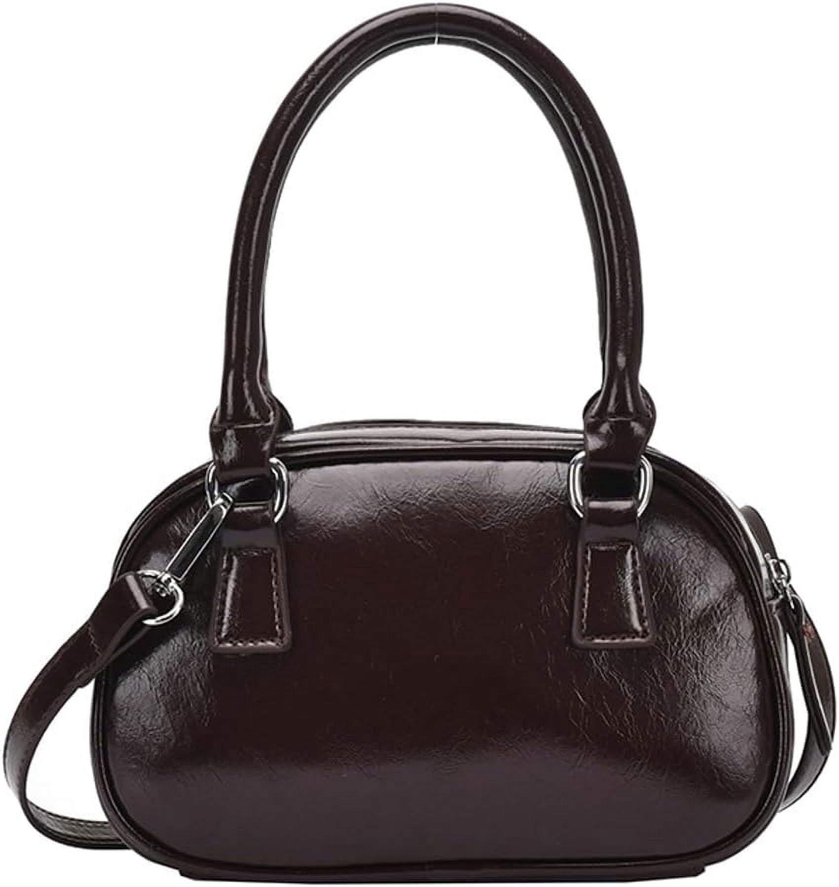 JLMMEN Women Chic Handbag Vegan Leather Top Handle Bag Purse Trendy ...