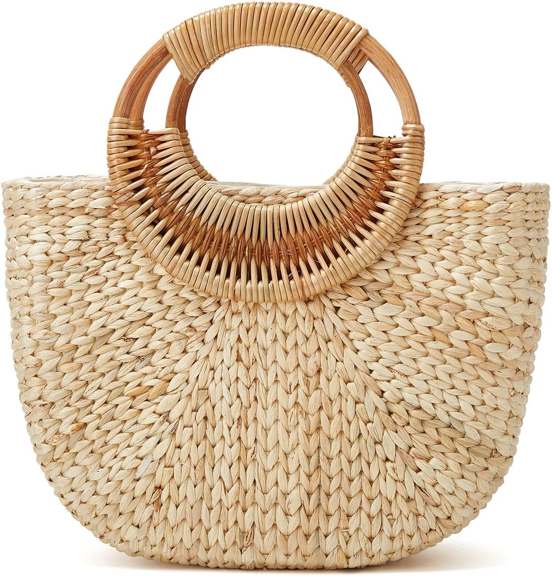 JLMMEN Women Tote Bag Straw Hobo Handbag Fashion Woven Top Handle Bag ...