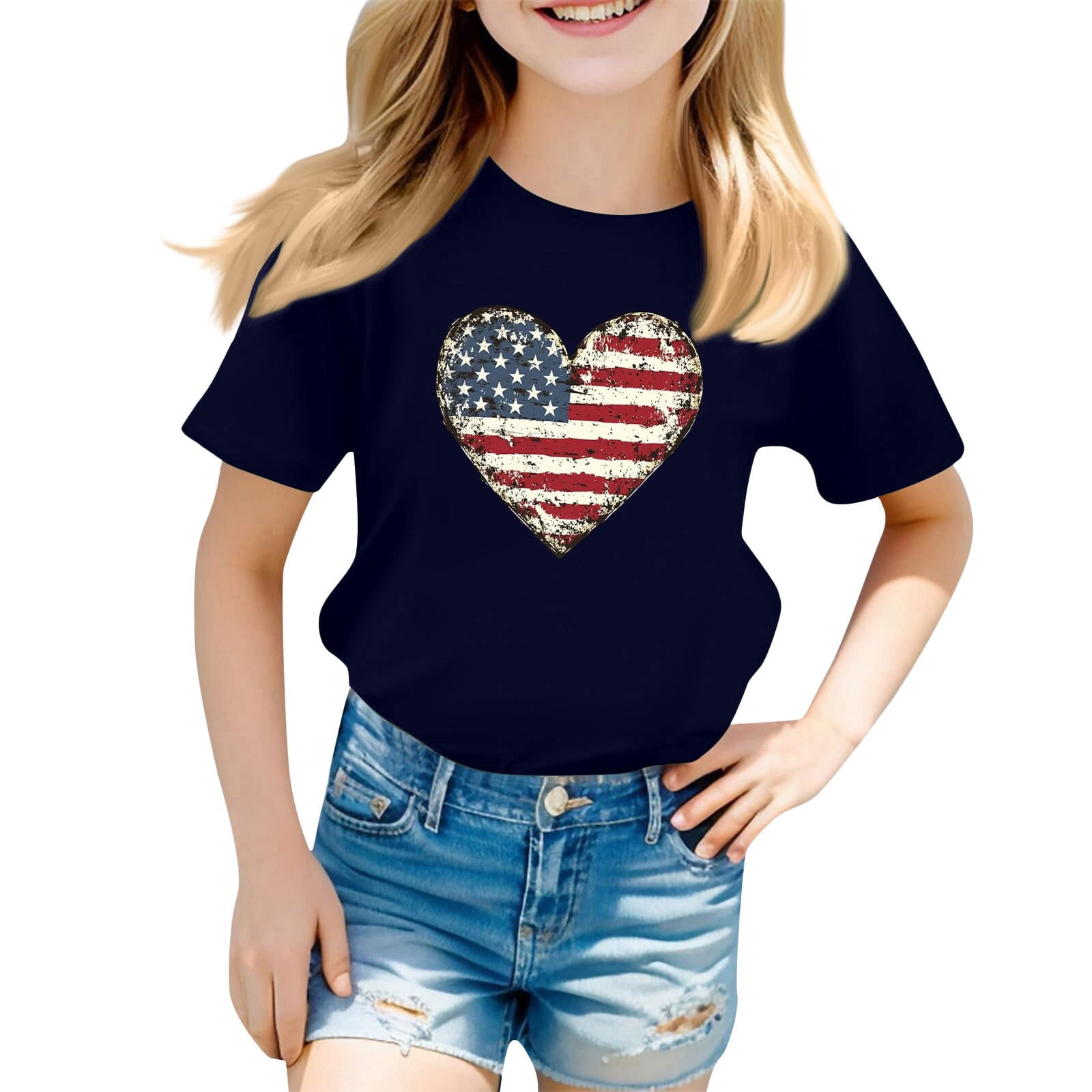 JLMSPLWG Tie Dye Shirt Kids 4t Sweatshirt Crop Toos Girls Tops Size 6 ...