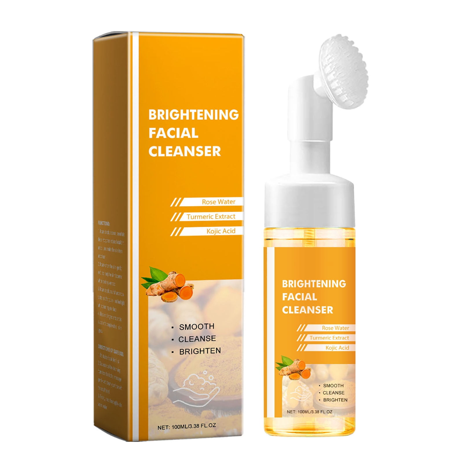 JLNDSV Facial Cleanser 𝐊𝐨𝐣𝐢𝐜 Acidity Foaming Cleanser Glowing ...