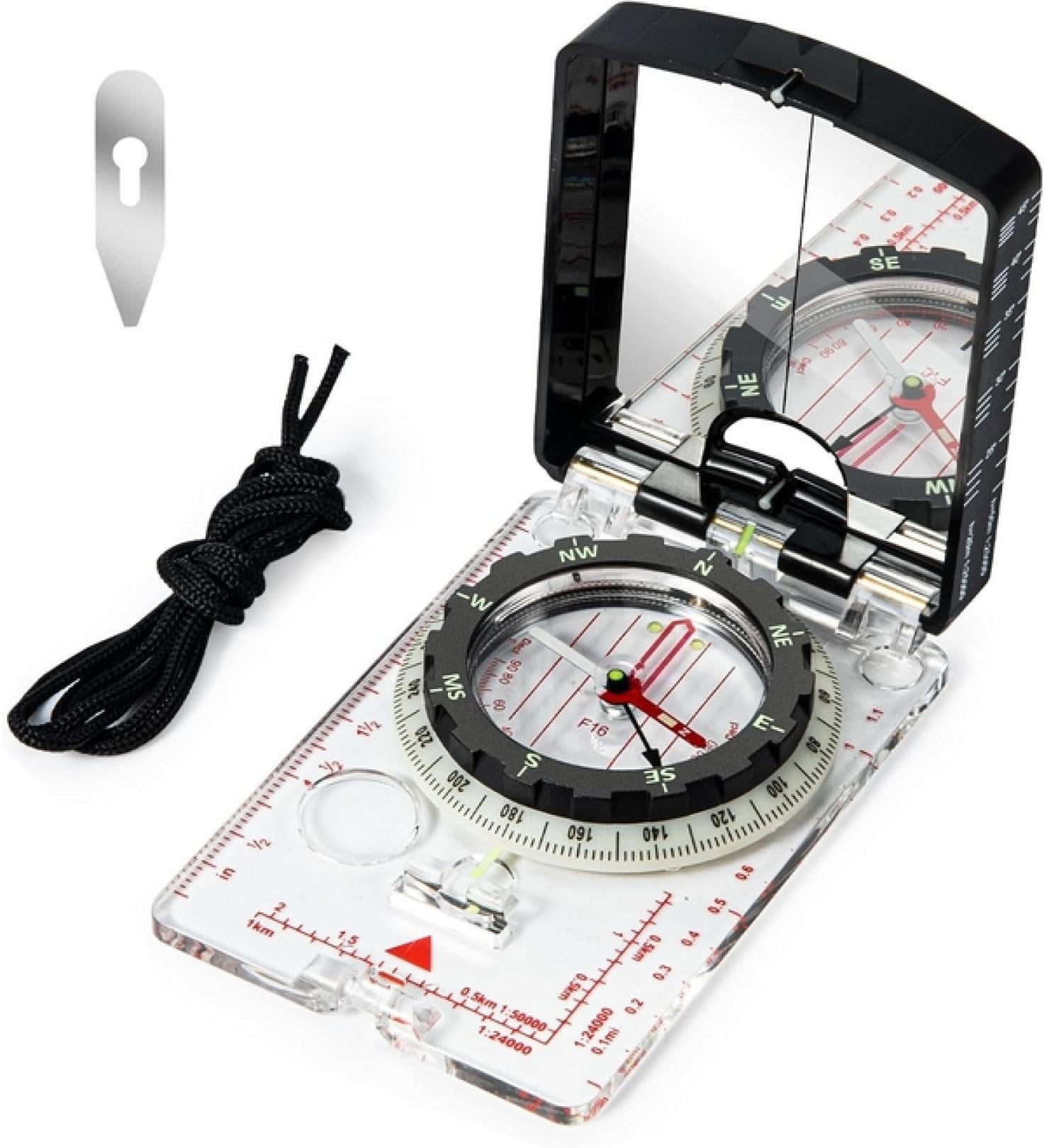 JLNDSV High-Precision Compass for Hiking, Camping, Adjustable ...