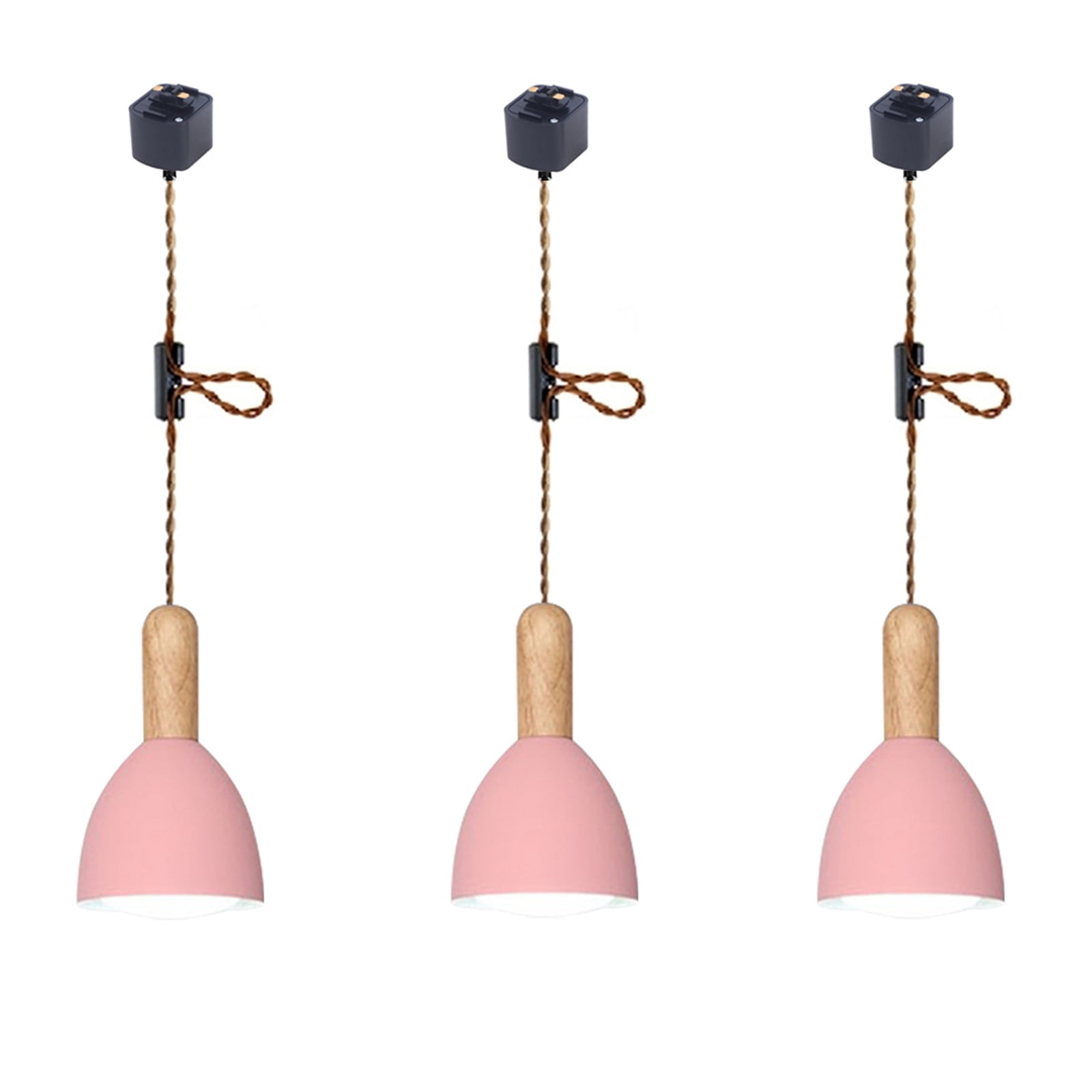 JLOWCO Adjustable Height Track Lighting Hanging Pendant Light H Type ...