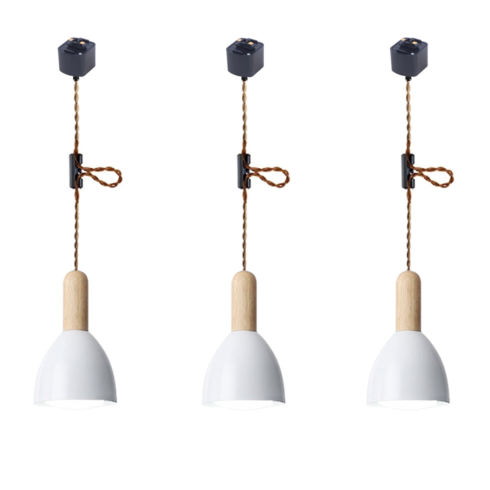 JLOWCO Adjustable Height Track Lighting Hanging Pendant Light H Type ...