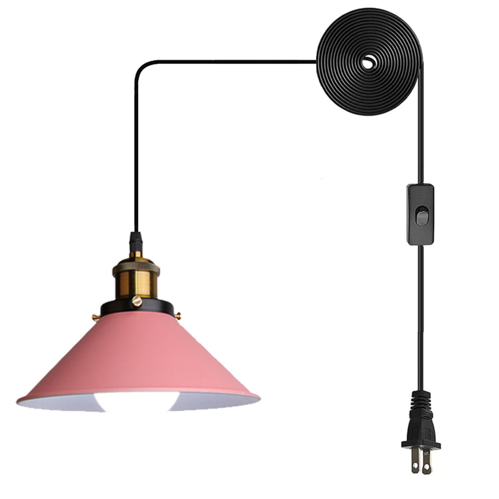 JLOWCO Led Hanging Lights with Plug in Cord,modern Pendant Lights ...