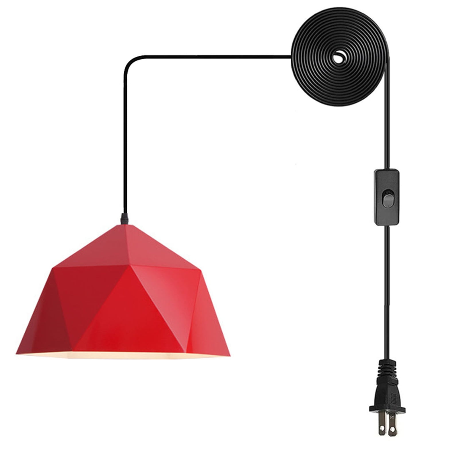 JLOWCO Led Hanging Lights with Plug in Cord,modern Pendant Lights ...