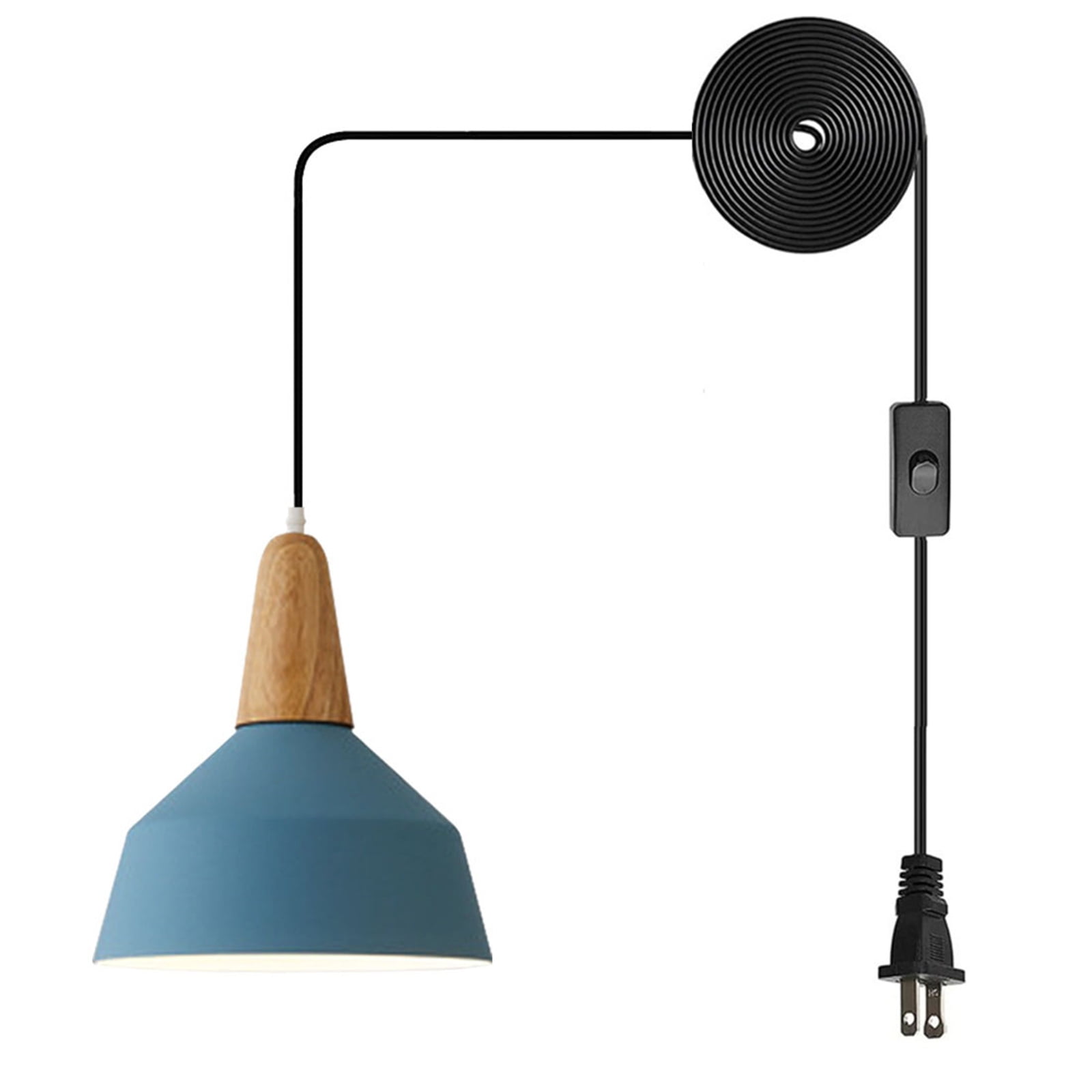 JLOWCO Led Hanging Lights with Plug in Cord,modern Pendant Lights ...