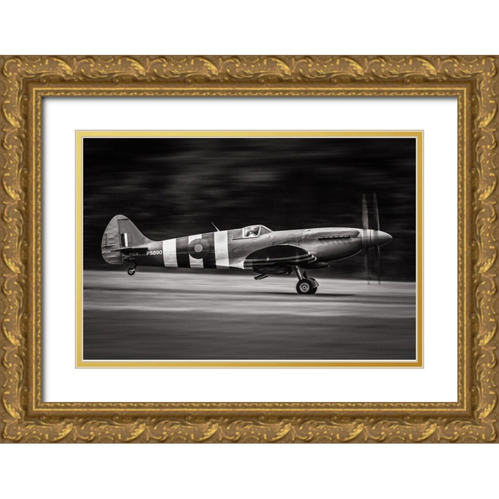 JLP 14x11 Gold Ornate Wood Framed with Double Matting Museum Art Print ...
